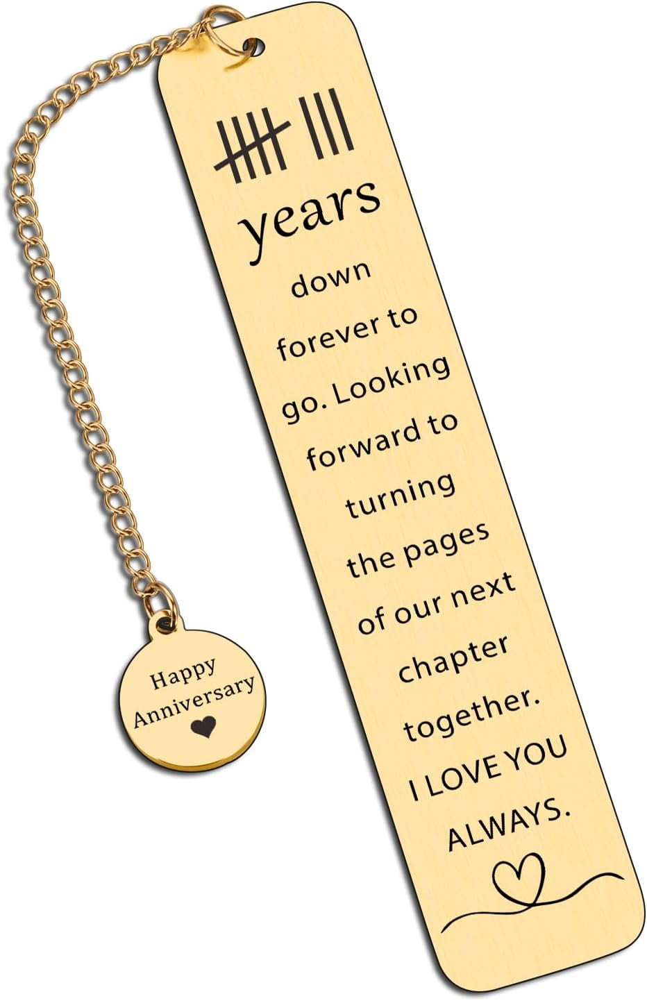 Bronze for 8th Wedding Anniversary - Bookmarks, GIFS for Her & Him ...