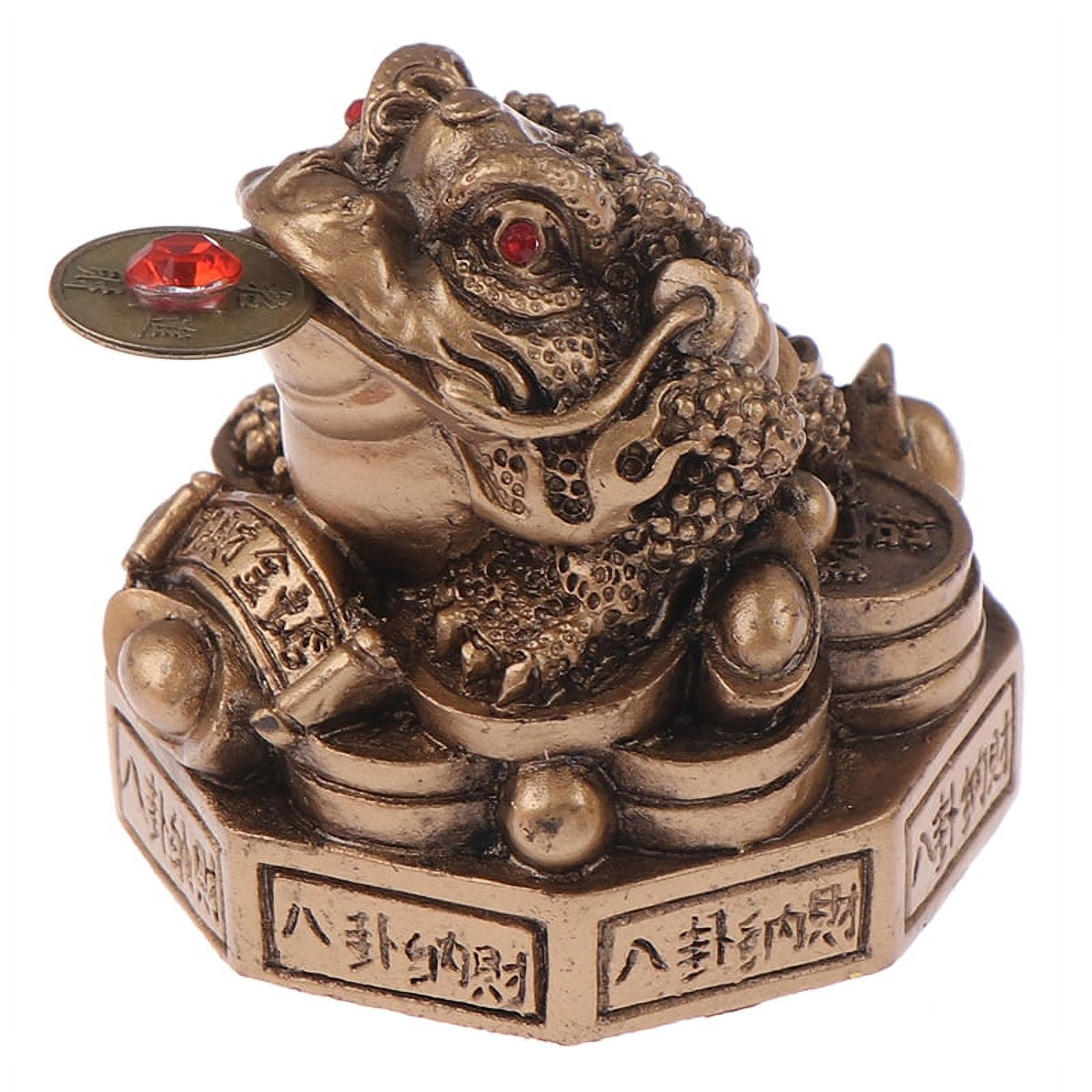 (Bronze) pure copper toad found cicada frog toad statues animal Brass ...