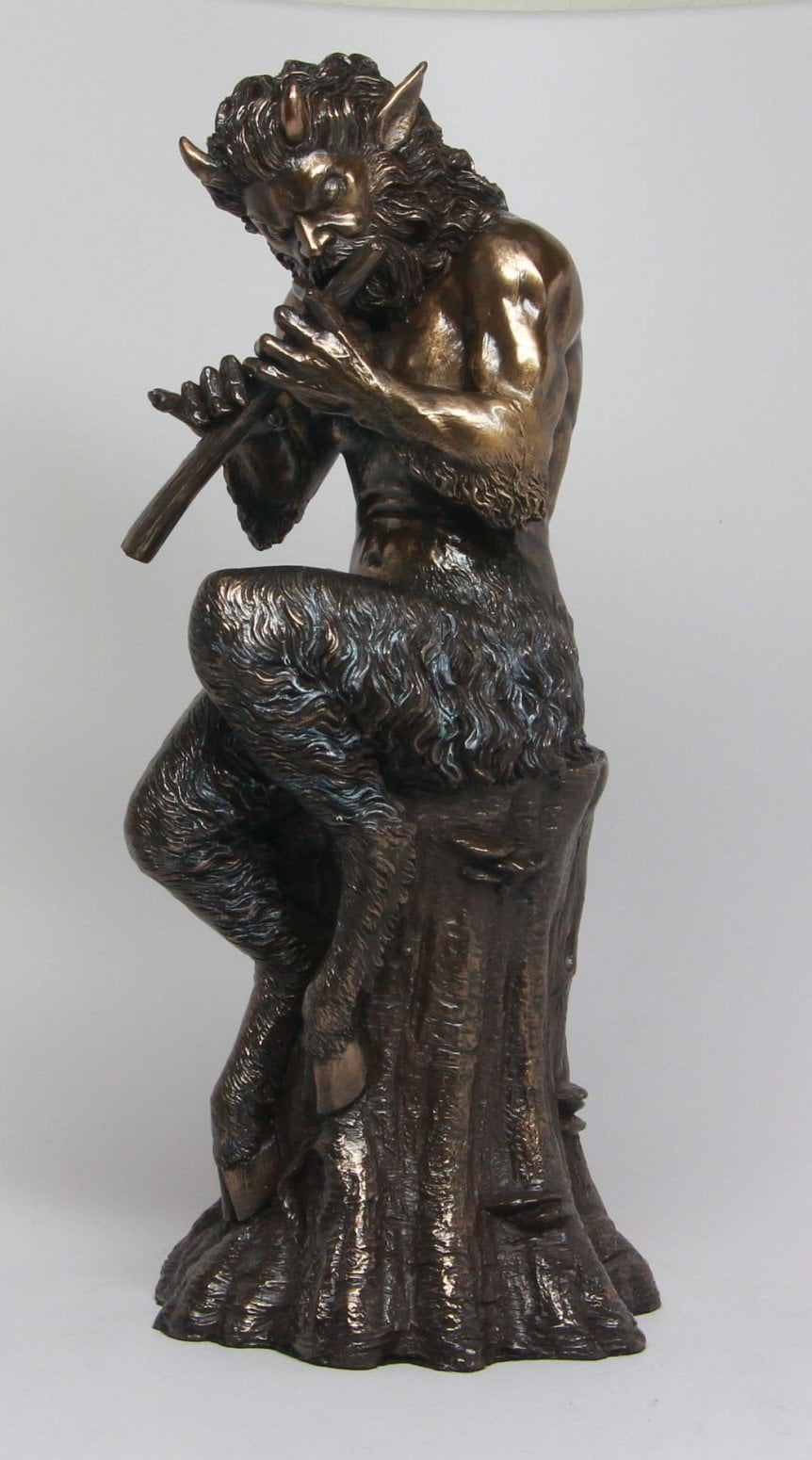 PTC 9.75 Inch Satyr Creature Mythological Being Resin Statue Figurine ...