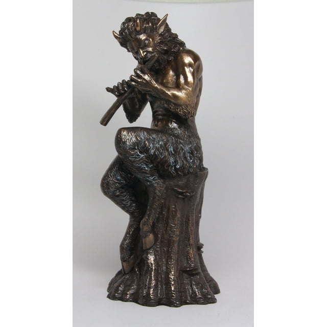 PTC 9.75 Inch Satyr Creature Mythological Being Resin Statue Figurine ...