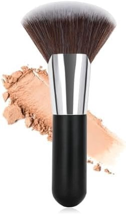 Bronzer Brush for - 12CM Fan-shaped Blending Coutour Brush for Loose ...