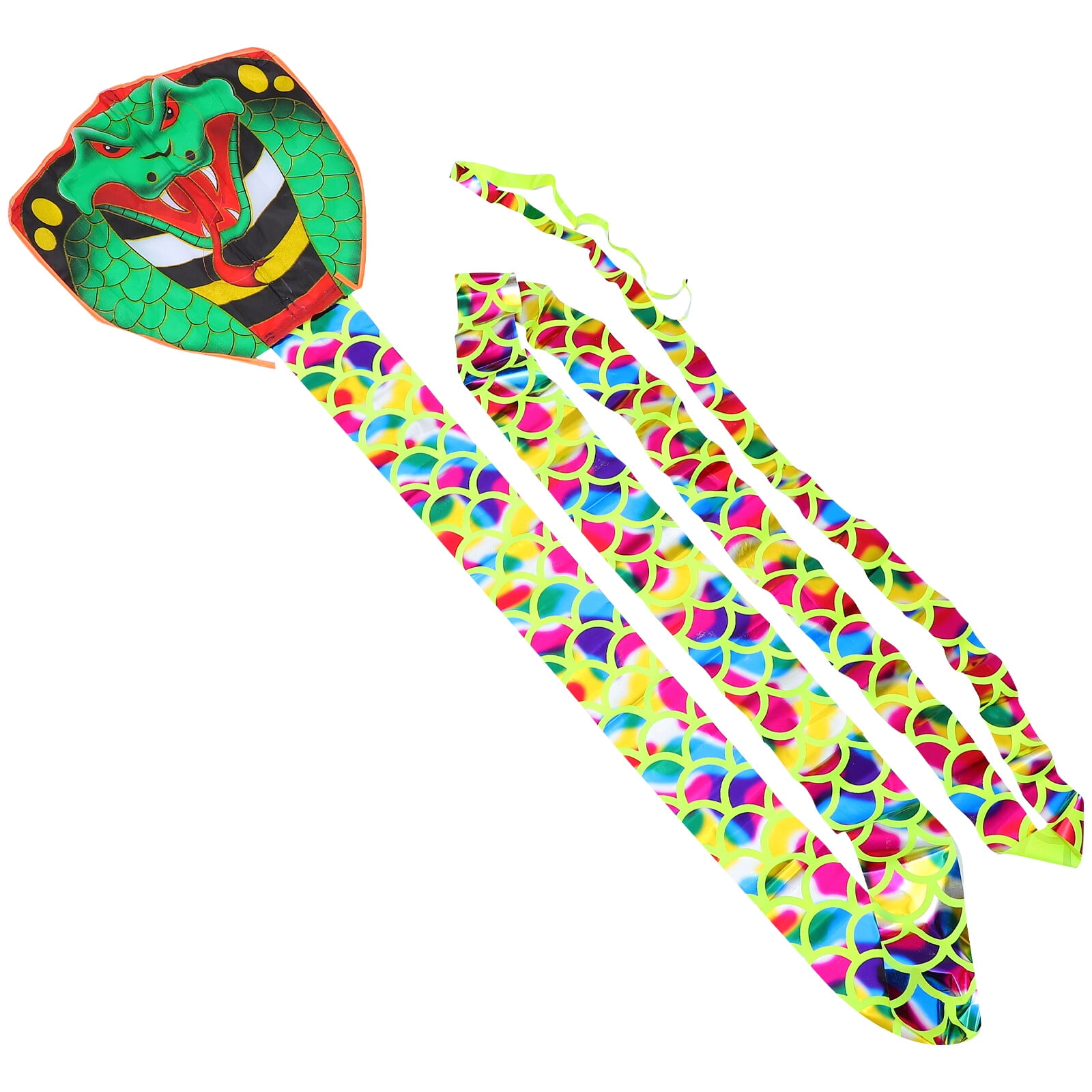 Bronzing Long Snake Kite Outdoor Beach Ophidian Children’s Toys Rainbow ...