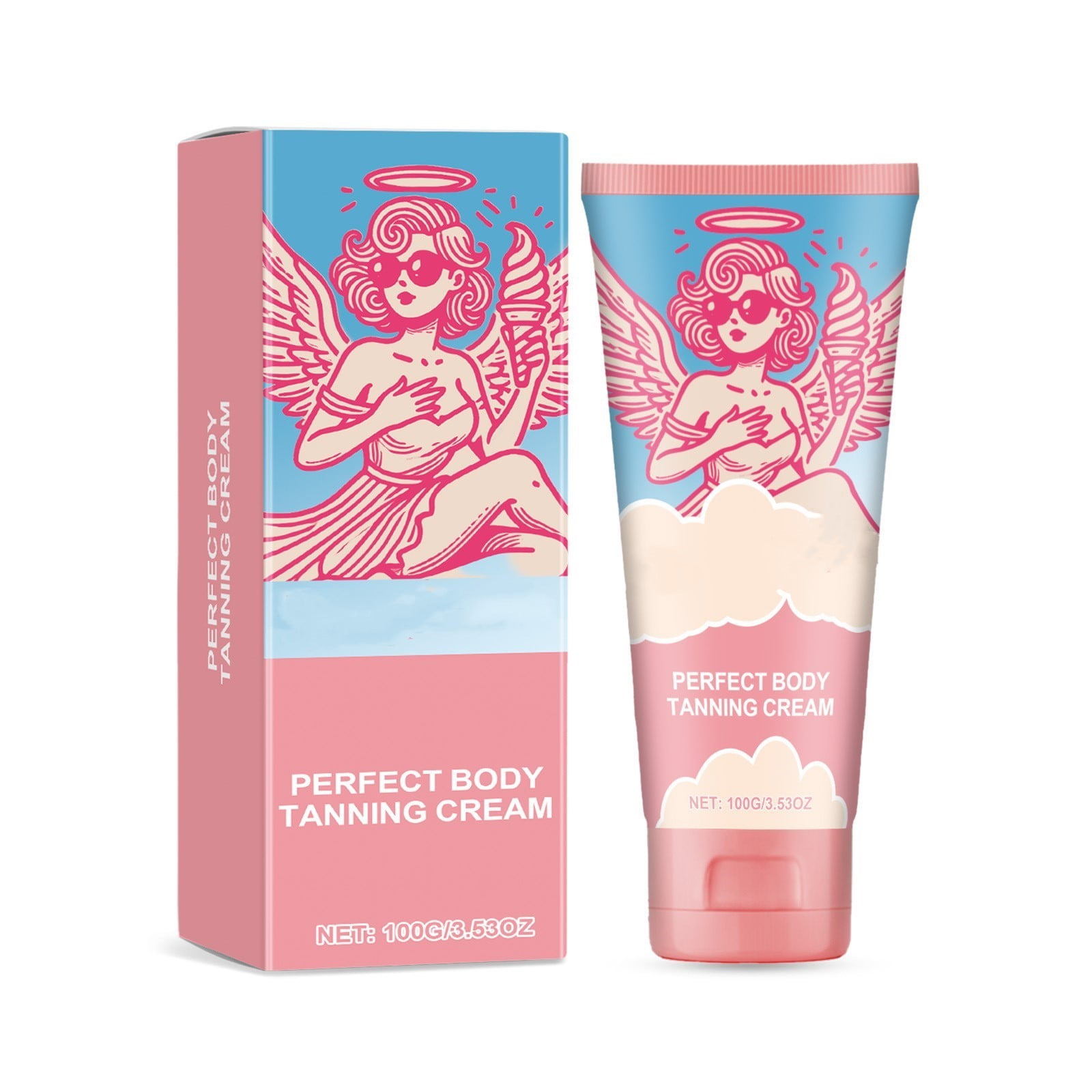 Bronzing Skin Tanner Perfect Body Tanning Cream Sunbeds Hydrating Rapid ...