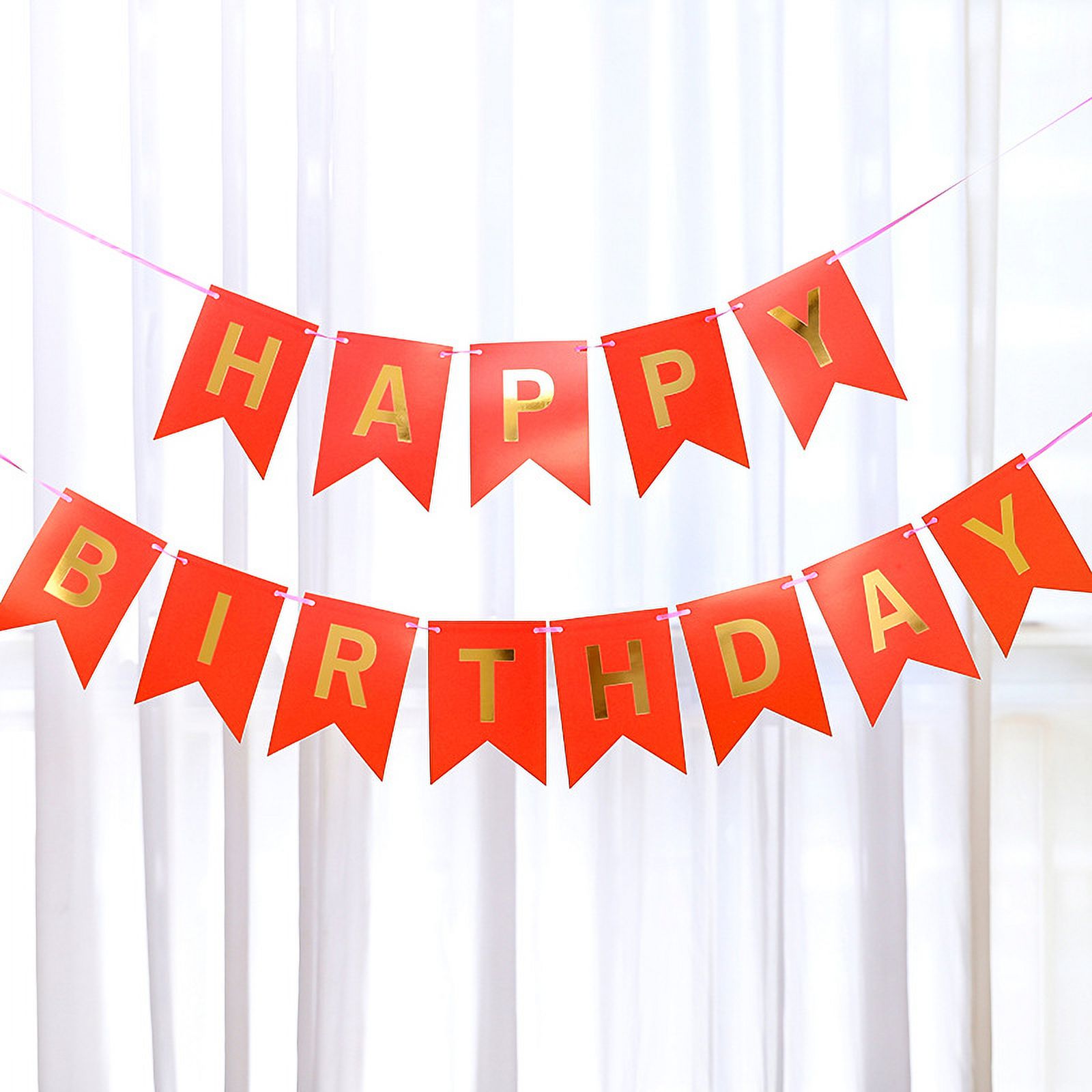 Bronzing birthday fishtail flag party party scene layout happy birthday ...