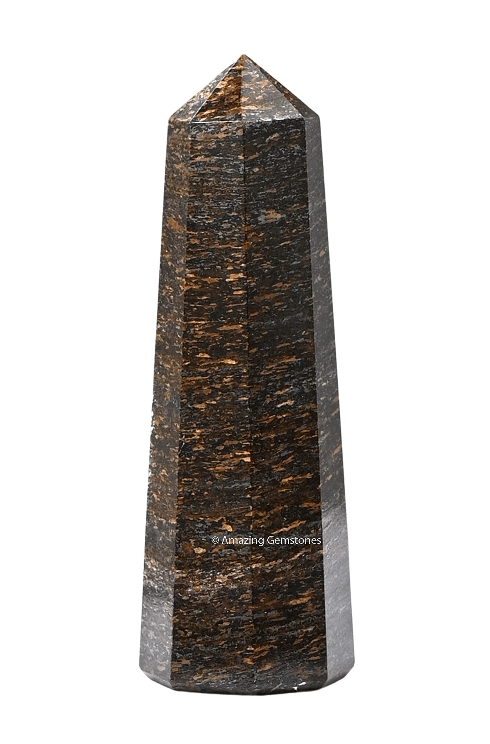 Bronzite Crystal Towers ~ Natural Healing Crystal Point Obelisk for ...