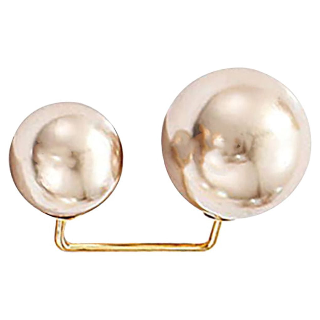Brooch Alloy Pearl Breastpin Woman Collar Safety Pin Clothes Brooch ...