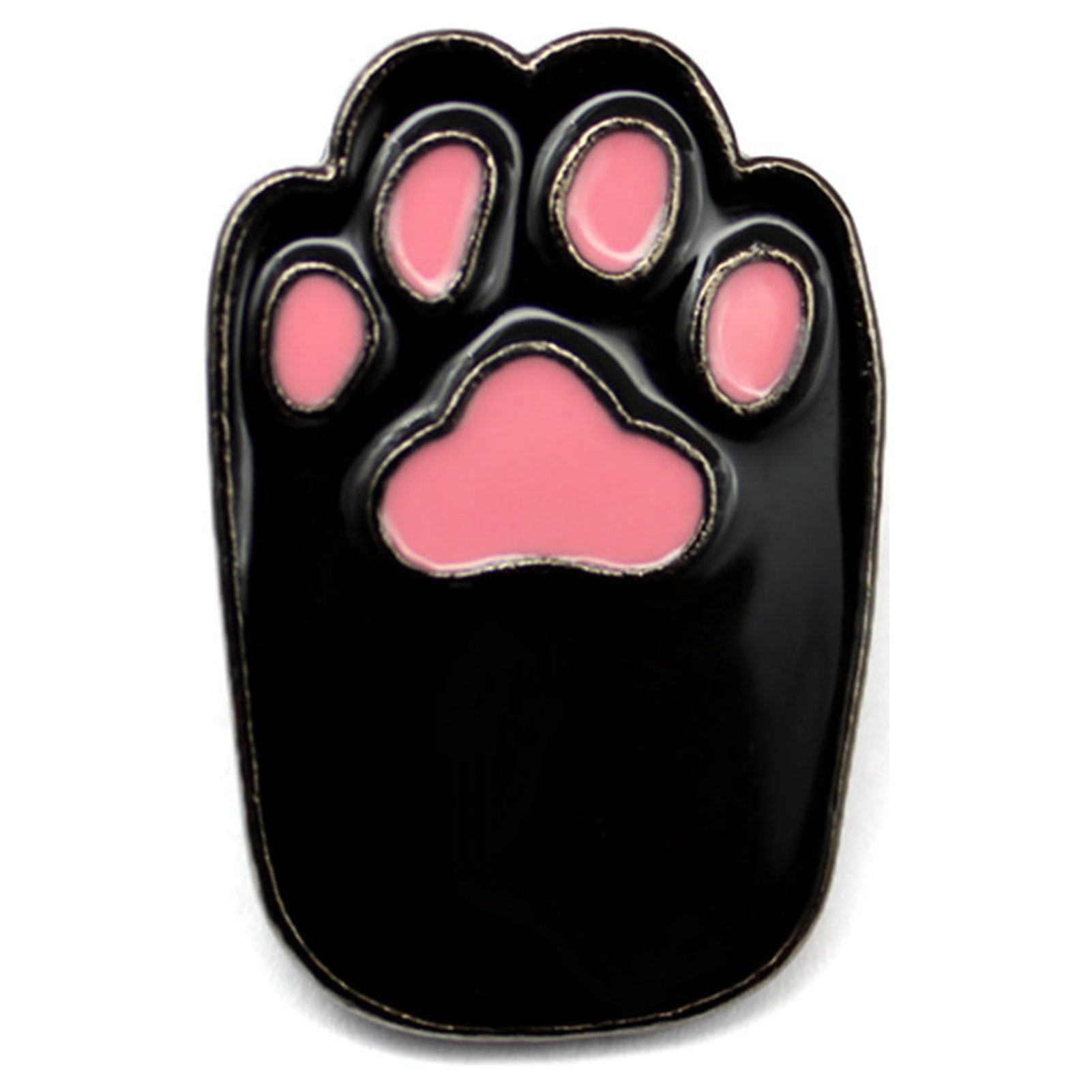 Brooch Animals Paw Shape Clothes Decor Cartoon Style Stylish Brooch Pin ...
