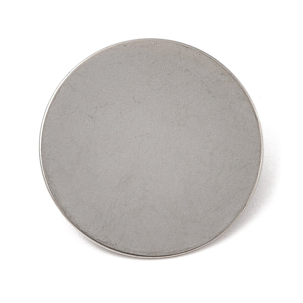 Brooch Cabochon Settings 304 Stainless Steel Flat Round DIY Jewelry ...