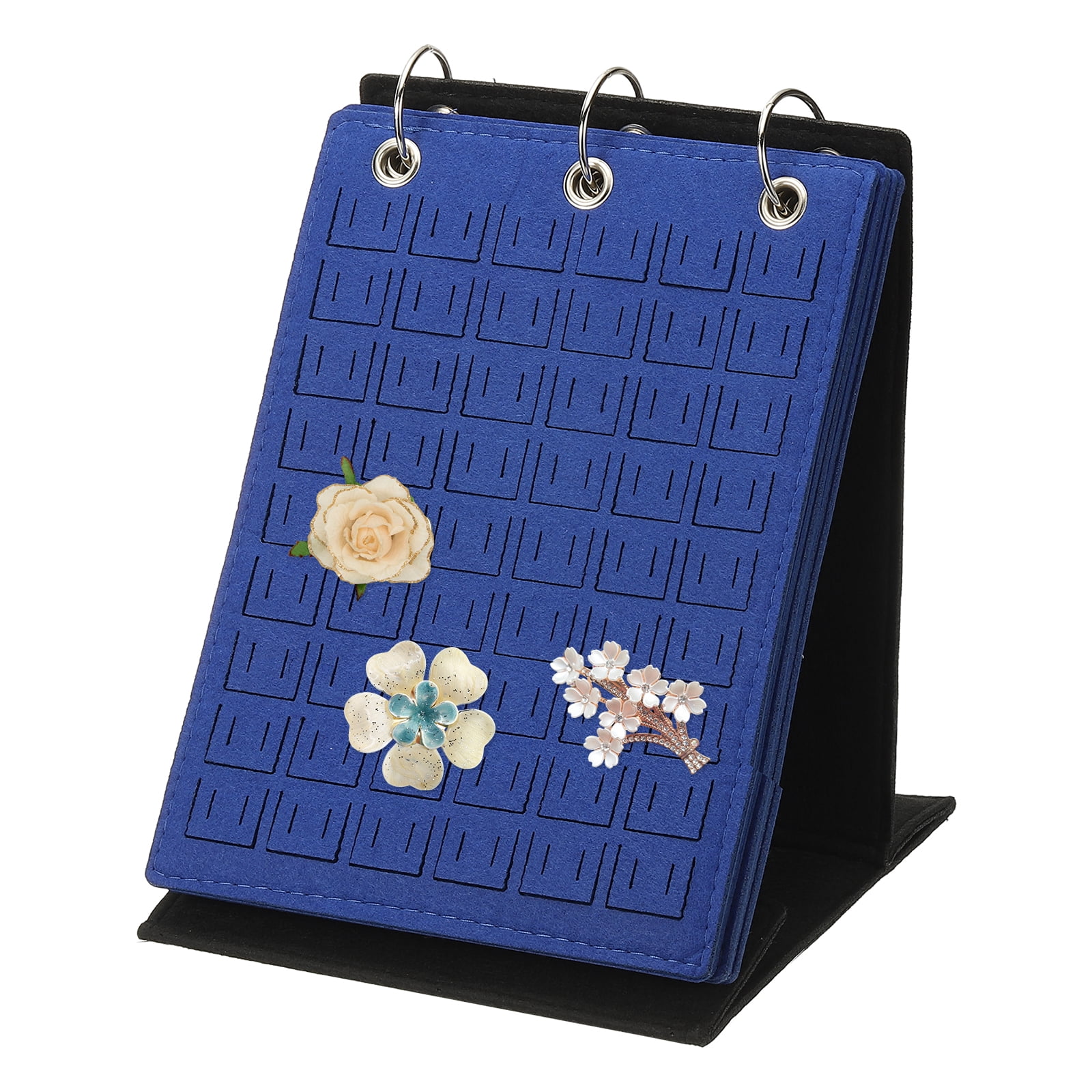 Brooch Organizer, Enamel Pin Display, 5-page Collection Pin Board, Dark ...
