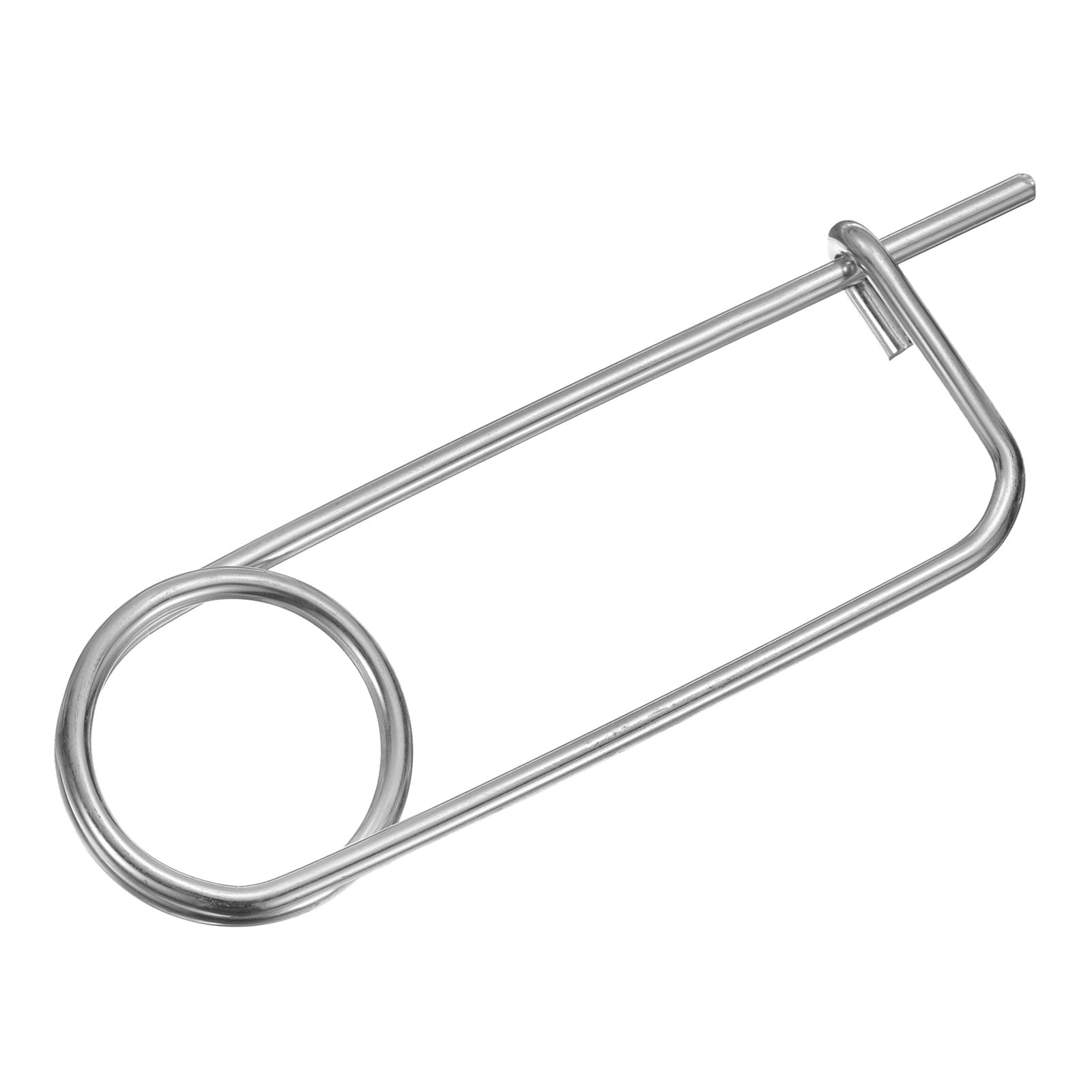 Brooch Shape Cotter Safety Pins, 0.26x4.96 Inch Zinc-Plated Carbon ...