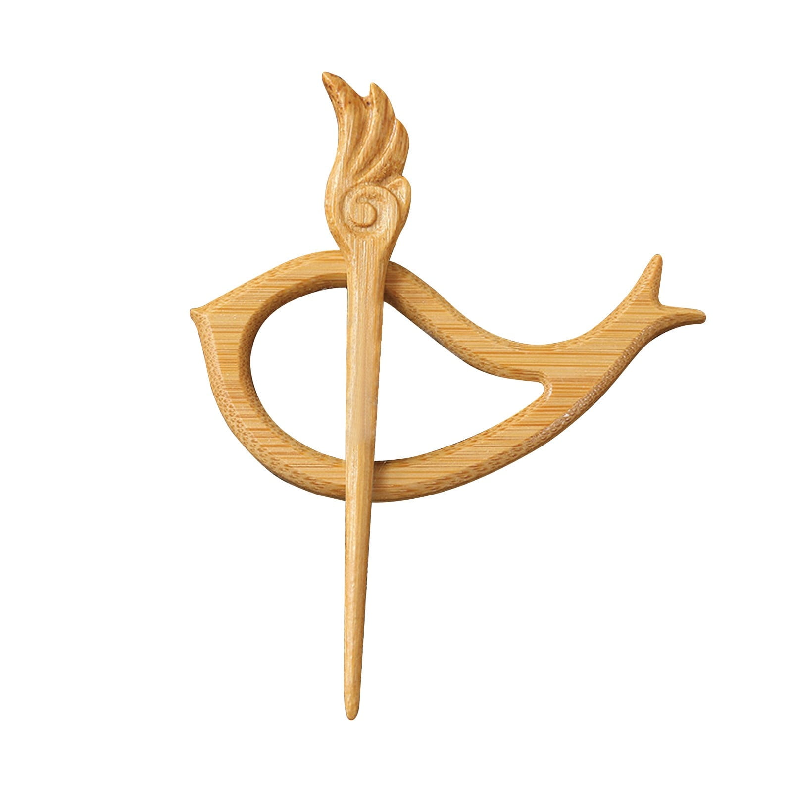Brooch Wooden Animal Pattern Cartoon Animal Shape Lapel Badge Pin for ...