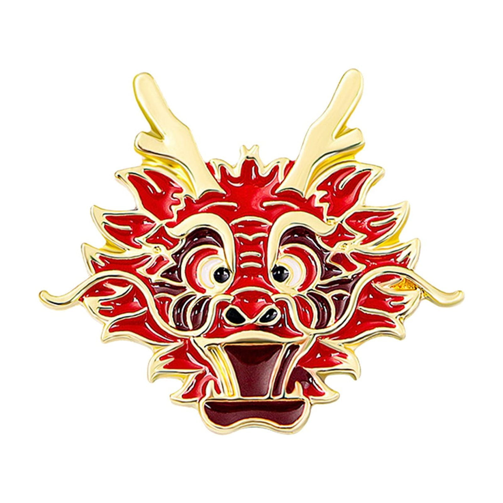 Brooches And Pins For Women And Men Zodiac Dragon Brooch High End Design National Fashion