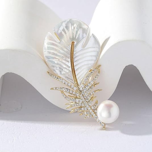 Brooches for Women Shiny Zirconia Broach Jewelry Fashion Brooch Pins ...