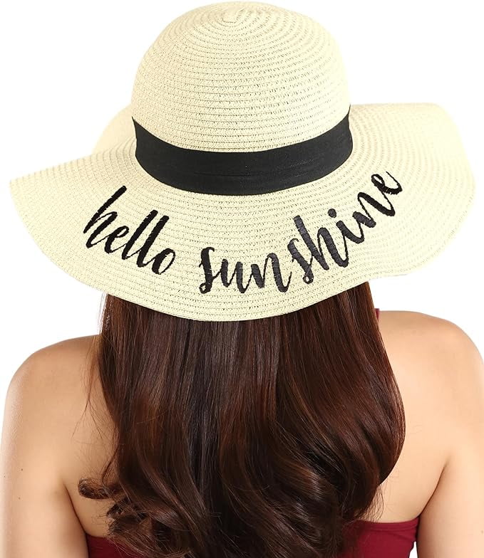 Brook + Bay Embroidered Summer Hats - Floppy Sun Hats for Bridal Shower ...