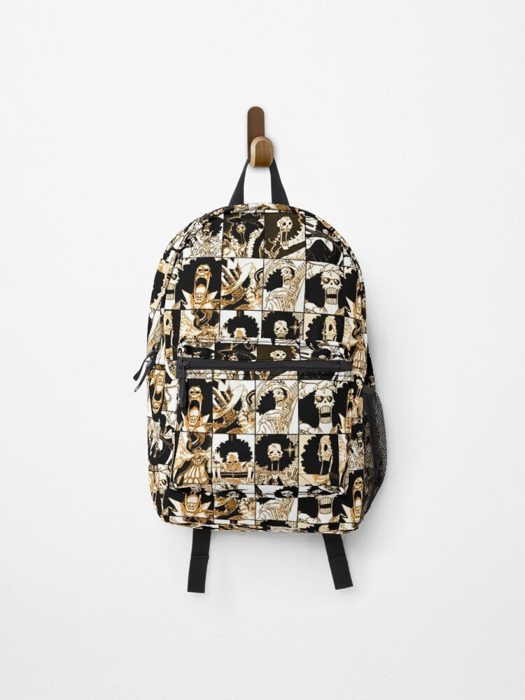 Brook - One Piece Manga Panel collage color Backpack - Walmart.com