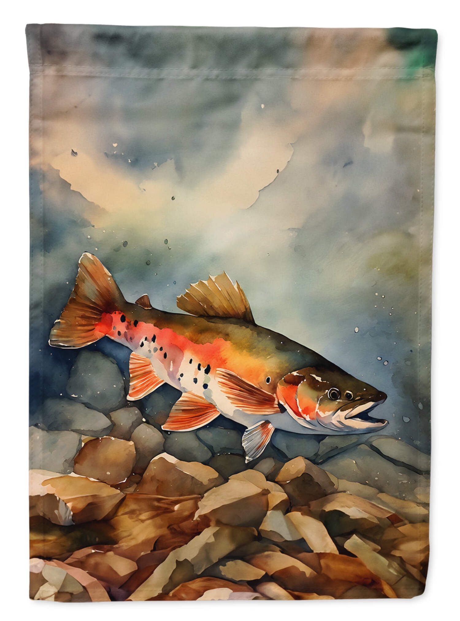 Brook Trout House Flag 28 in x 40 in - Walmart.com