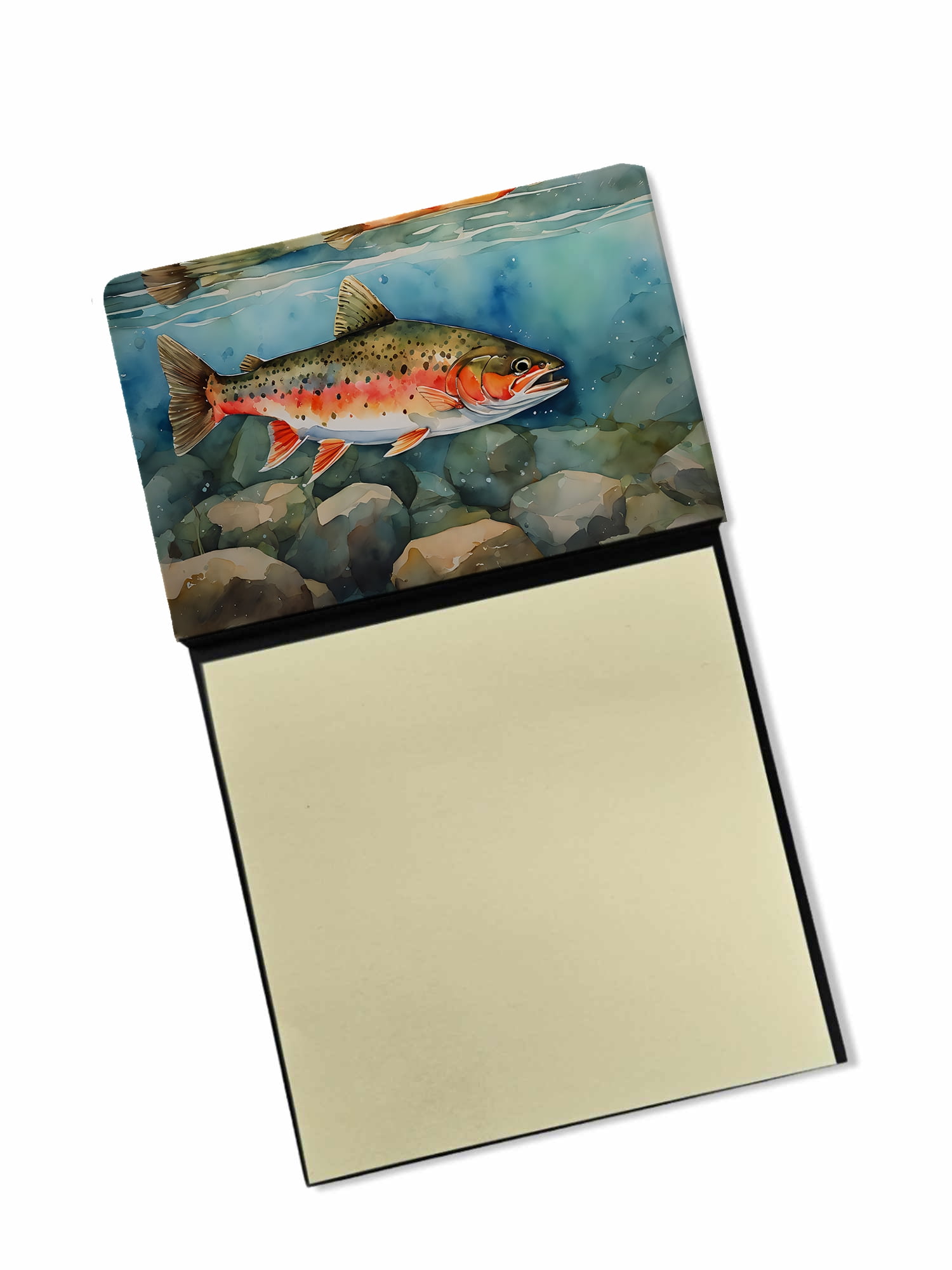 Brook Trout Sticky Note Holder 3.25 in x 5.25 in - Walmart.com