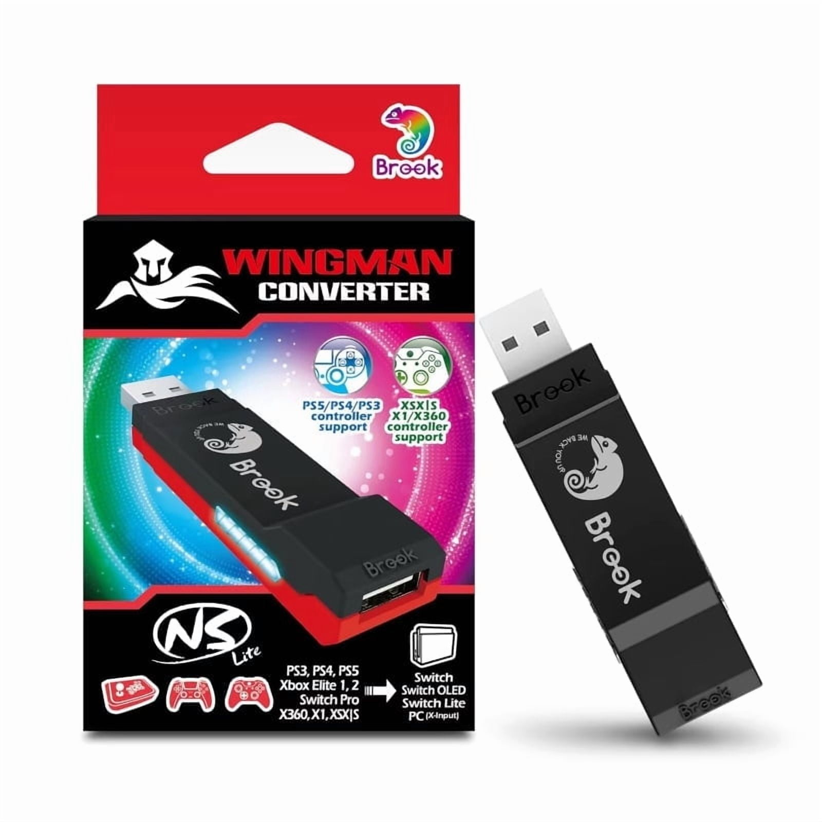 Brook Wingman NS Lite Controller Converter for Nintendo Switch ...