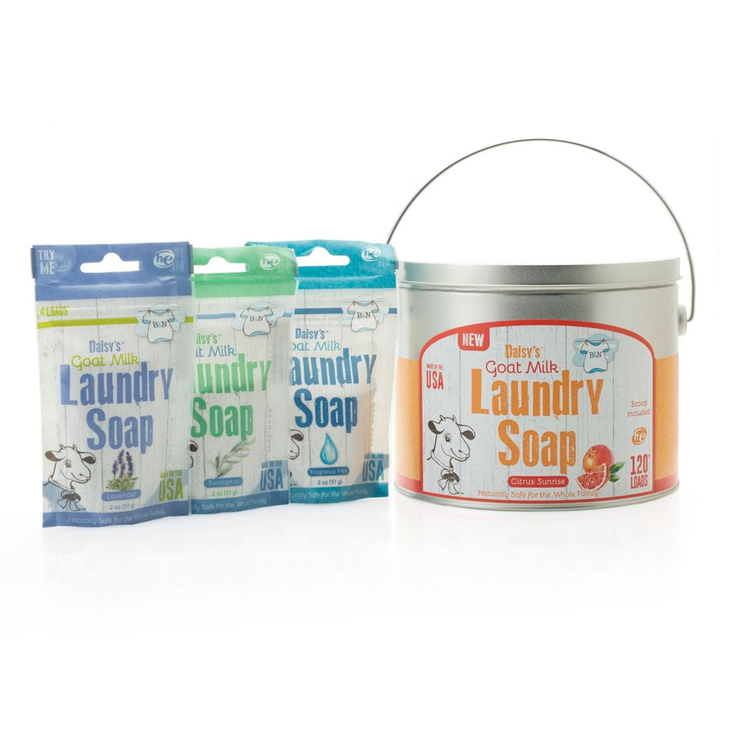 Brooke & Nora At Home, Daisy's Goat Milk Laundry Soap, Citrus Sunrise ...