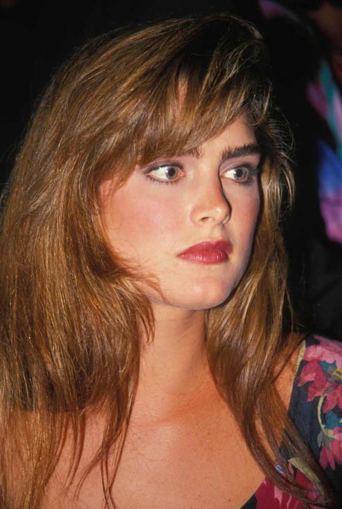 Brooke Shields 1985. Photo by Adam Scull (Brooke Shields07401) Poster ...