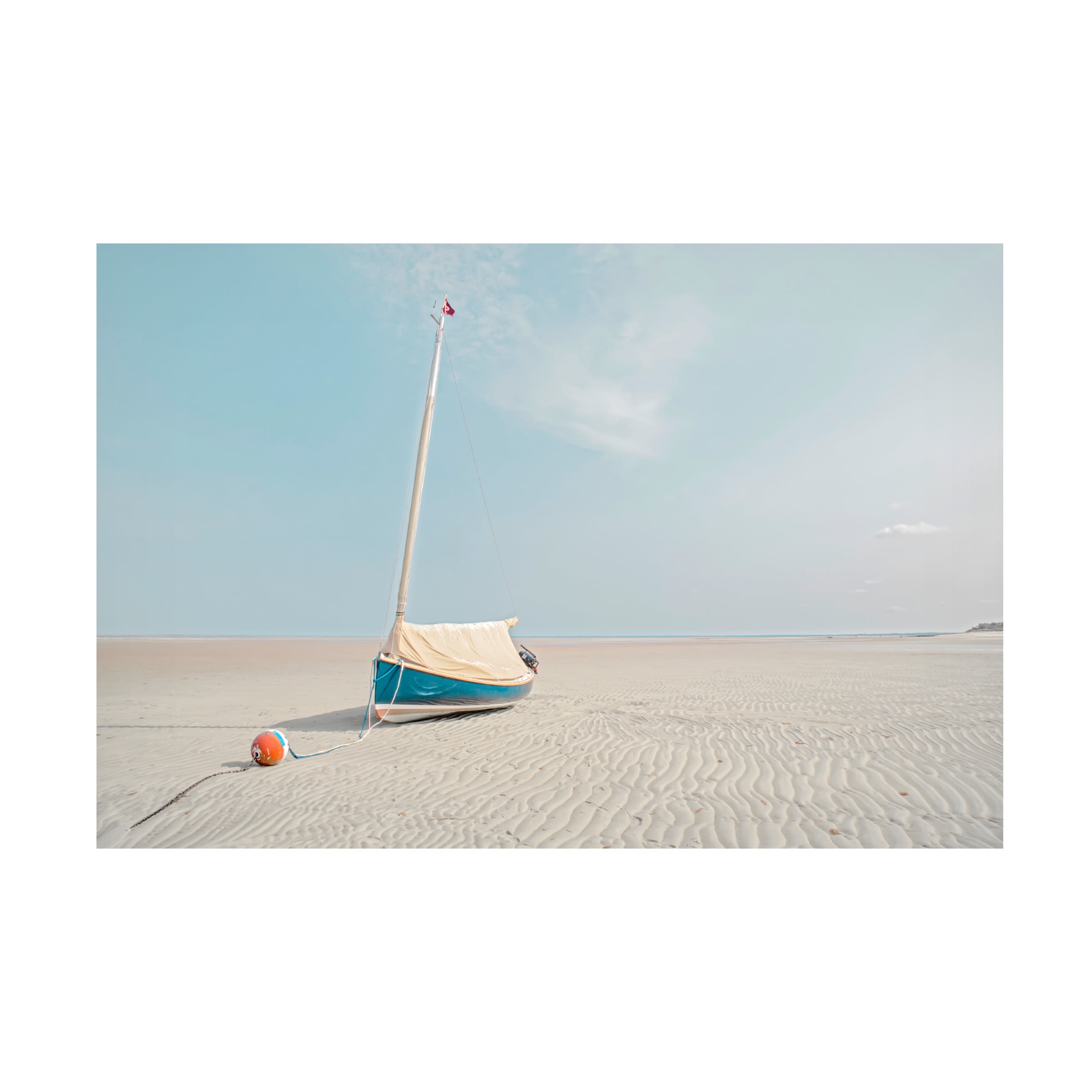 Ryan Sailboat Canvas Art - Modern Landscape Print - 24 x 32 - Walmart.com