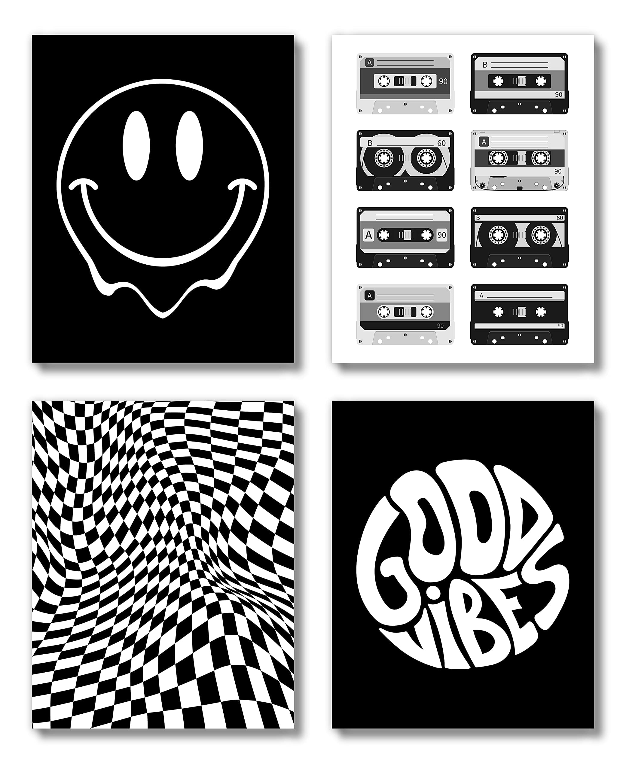 Brooke & Vine 70's 80's Retro Posters Wall Art (UNFRAMED 8x10) Vintage ...