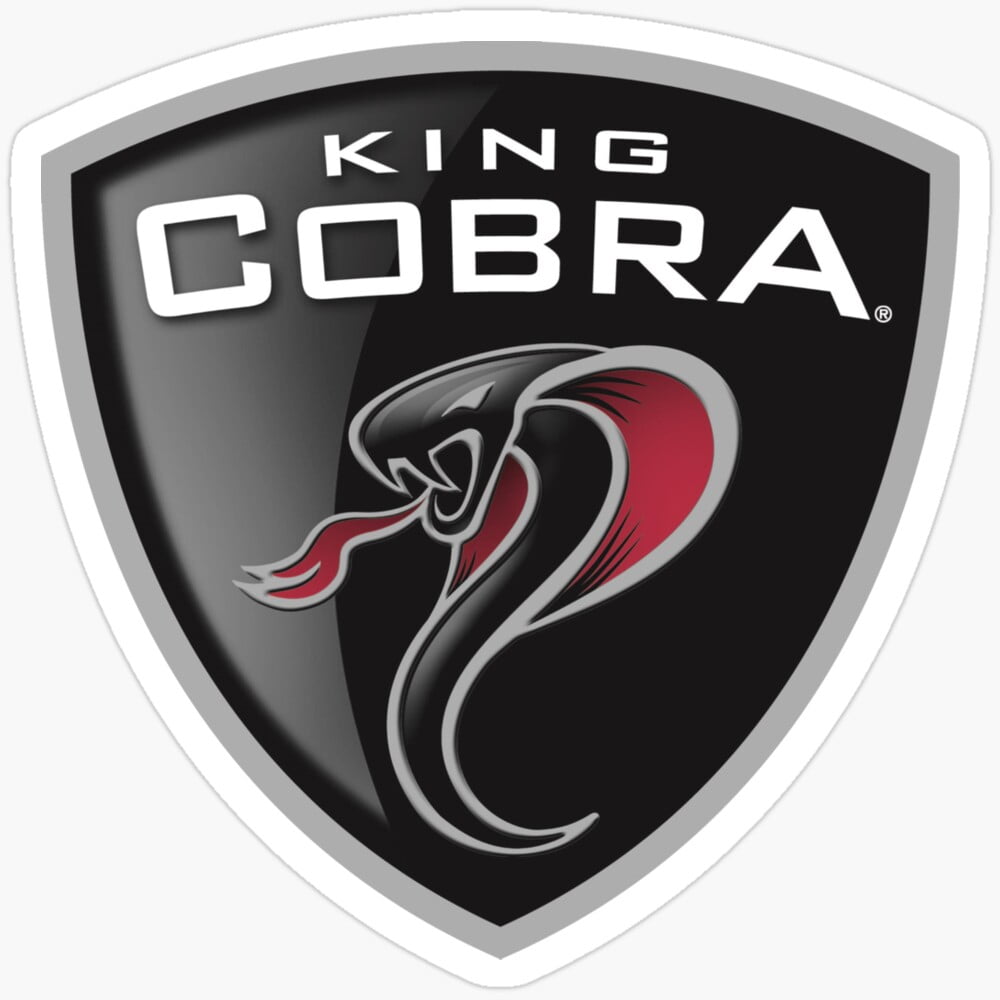 Brookeart King Cobra Sticker Phone Decal Water Bottle Stickers Car ...