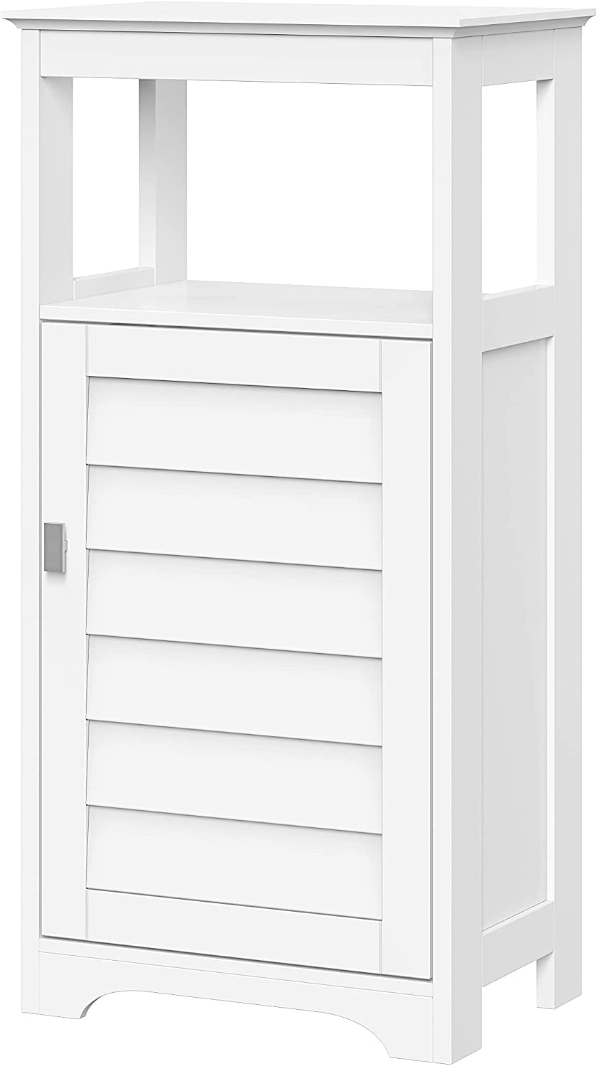 Brookfield Bathroom Single Shutter Door Floor Freestanding Storage ...