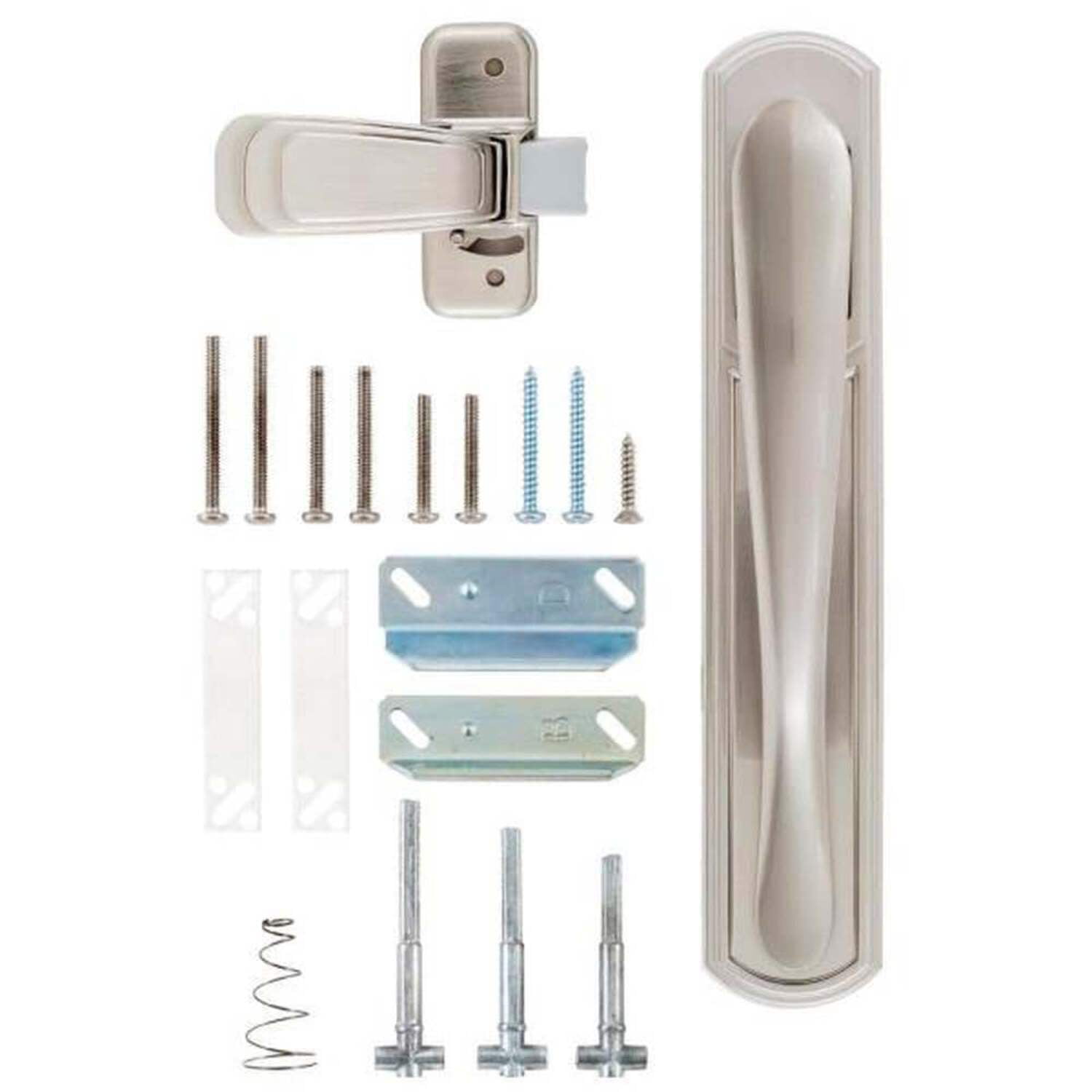 Brookfield Surface Mount Latch in Satin Nickel - Walmart.com