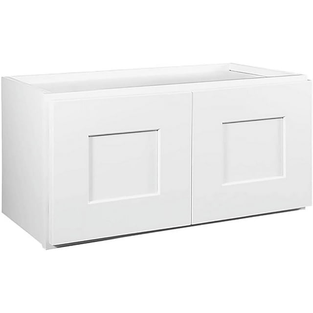 Brookings Shaker Unassembled Bridge Wall Kitchen Cabinet W3618, 36 W x ...