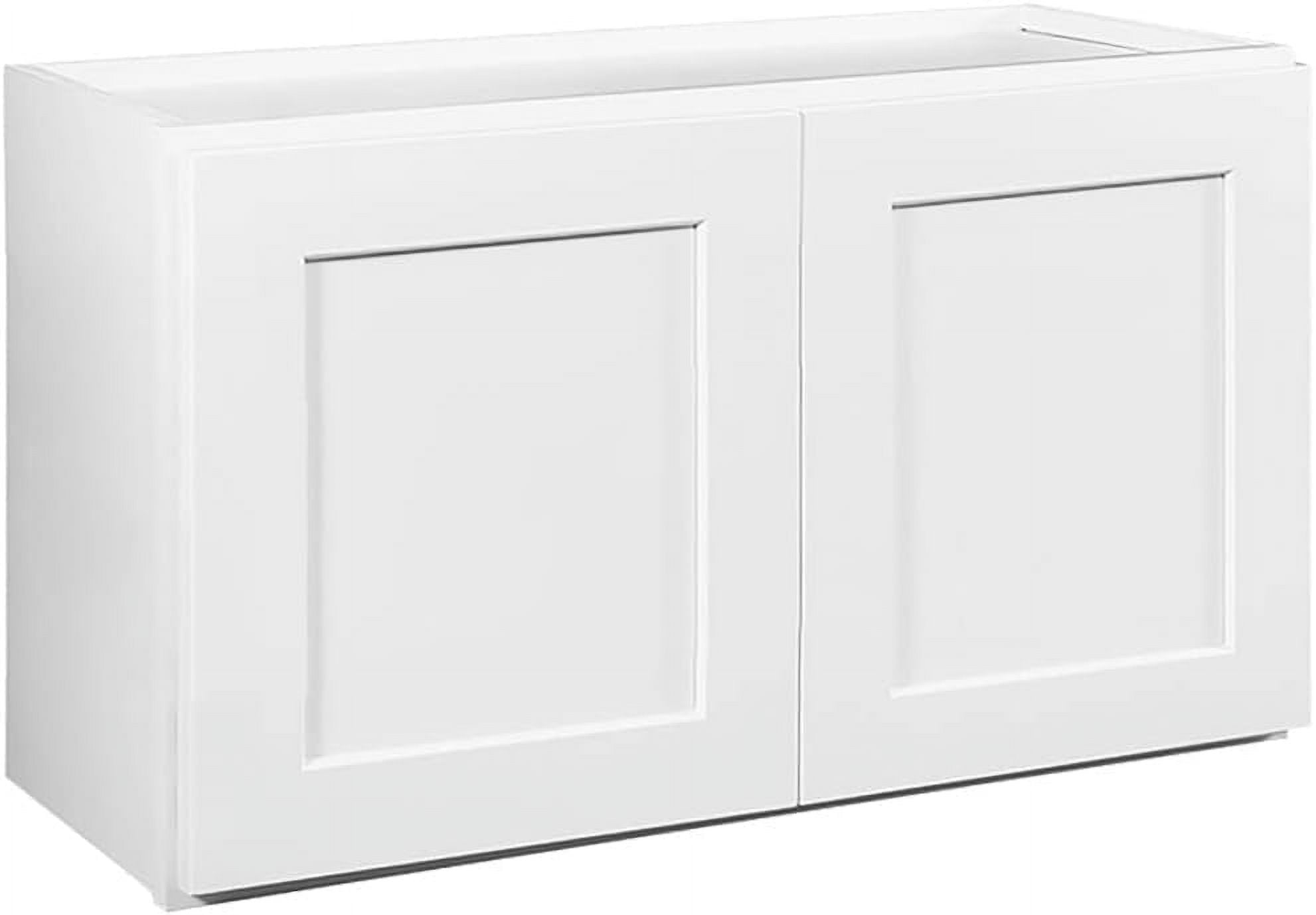 Brookings Shaker Unassembled Bridge Wall Kitchen Cabinet W3618, 36 W x ...