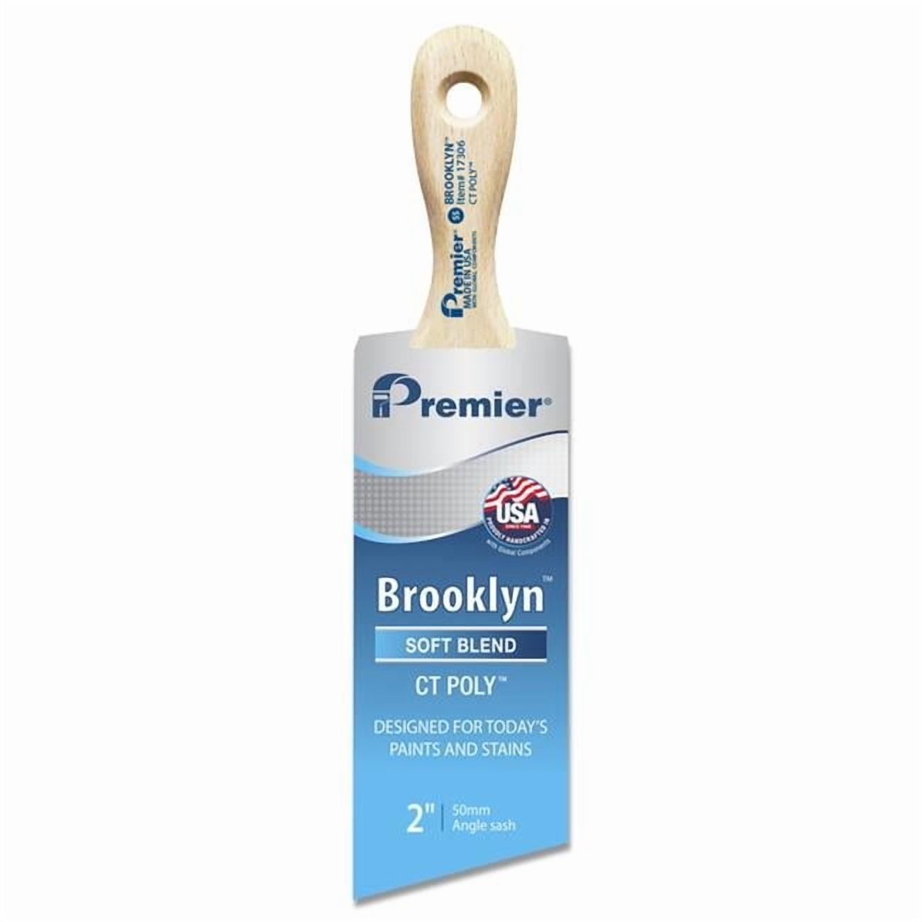 Brooklyn 2 in. Soft Angle Paint Brush - Walmart.com