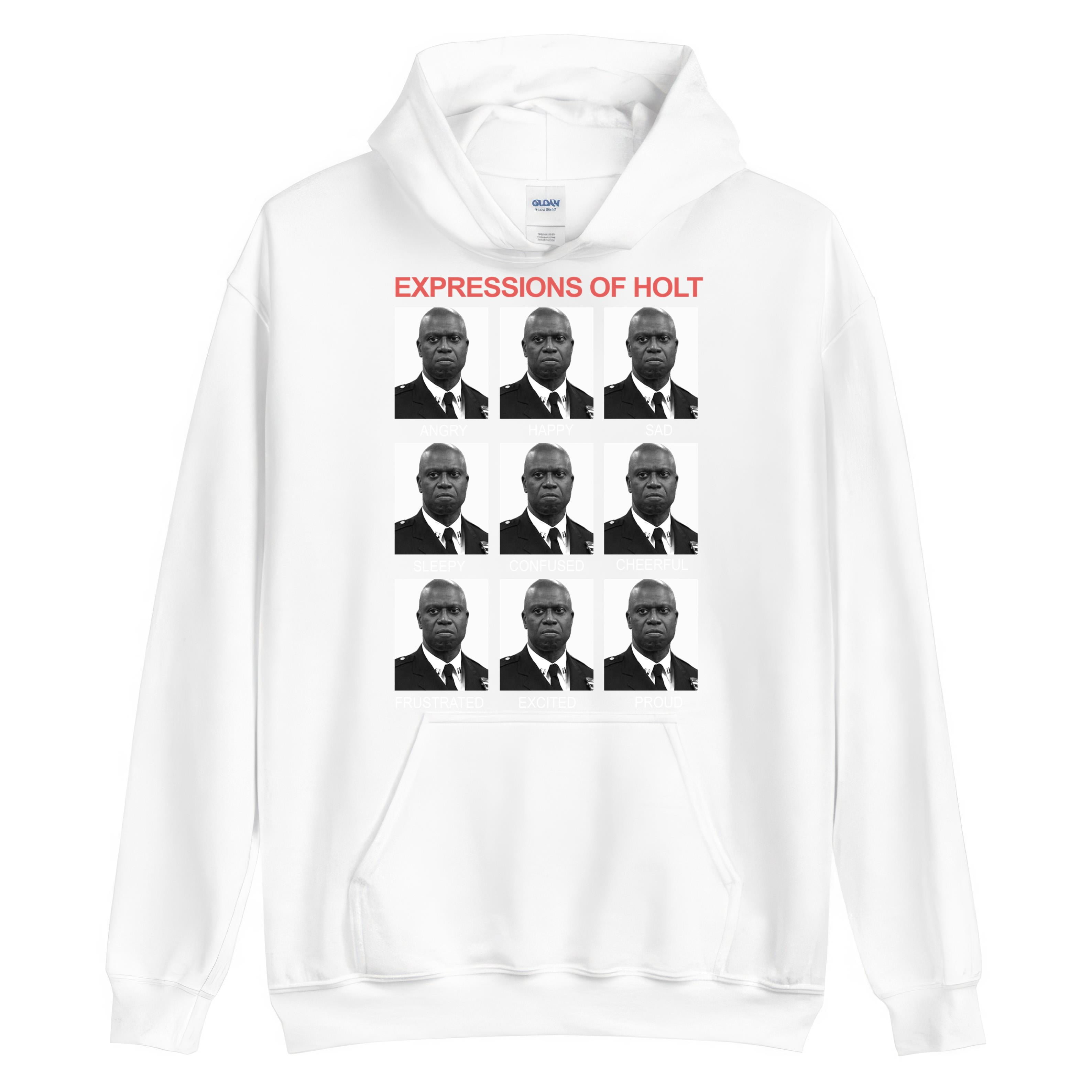 Brooklyn 99 Expressions Of Holt Merch Shirt Men Women Novelty 100% ...