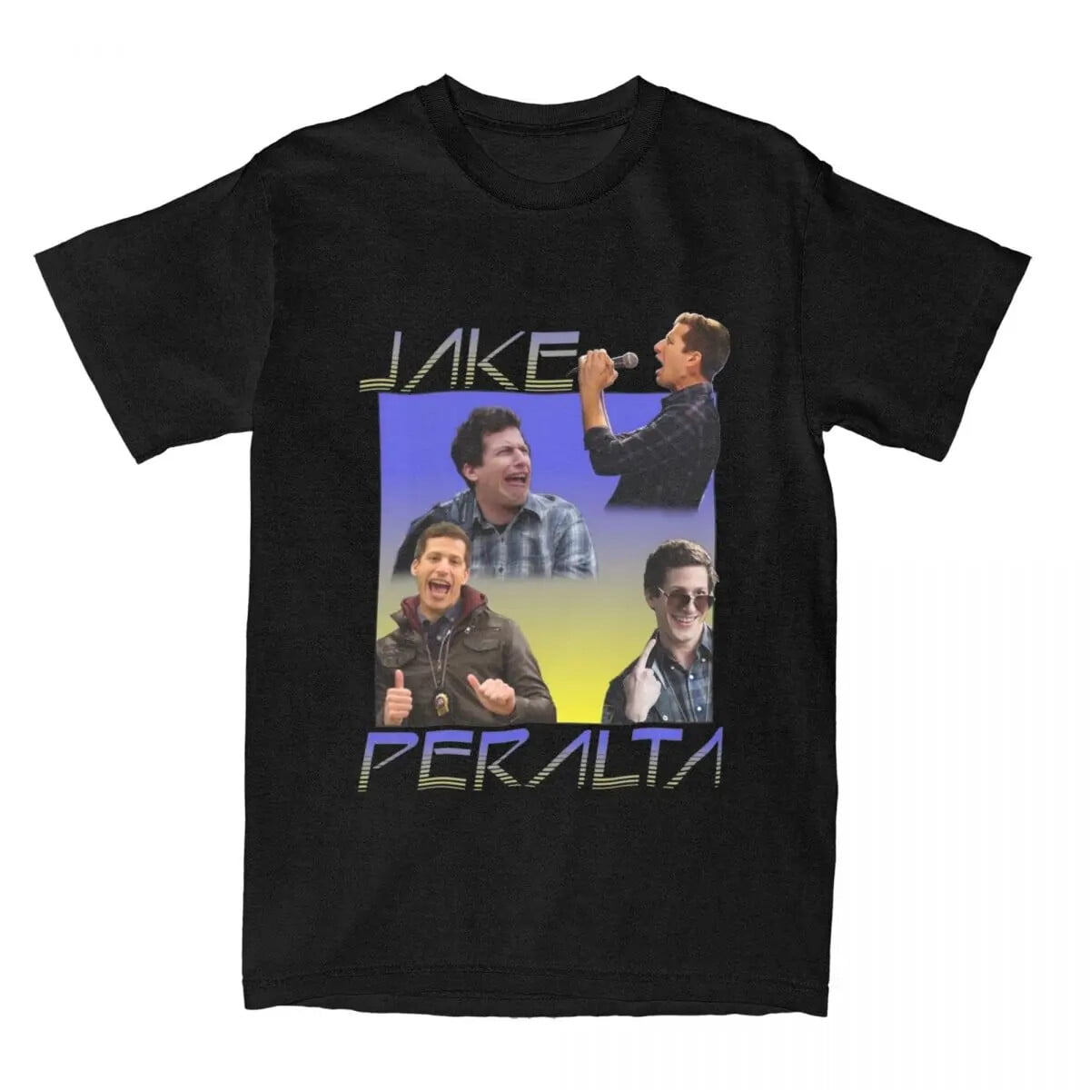 Brooklyn 99 Nine Nine Jake Peralta Men Women's T Shirts Merch Hipster ...