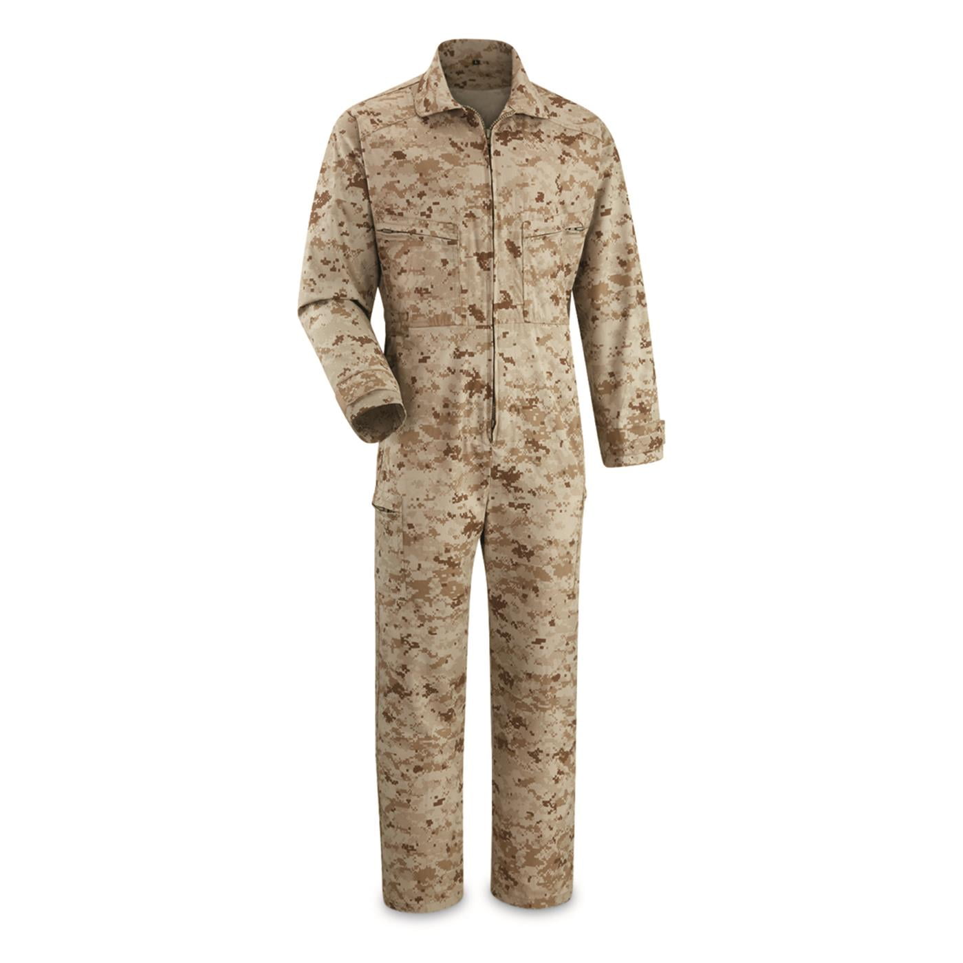 Brooklyn Armed Forces Heavyweight Coveralls, MARPAT Desert Camo - Walmart.com