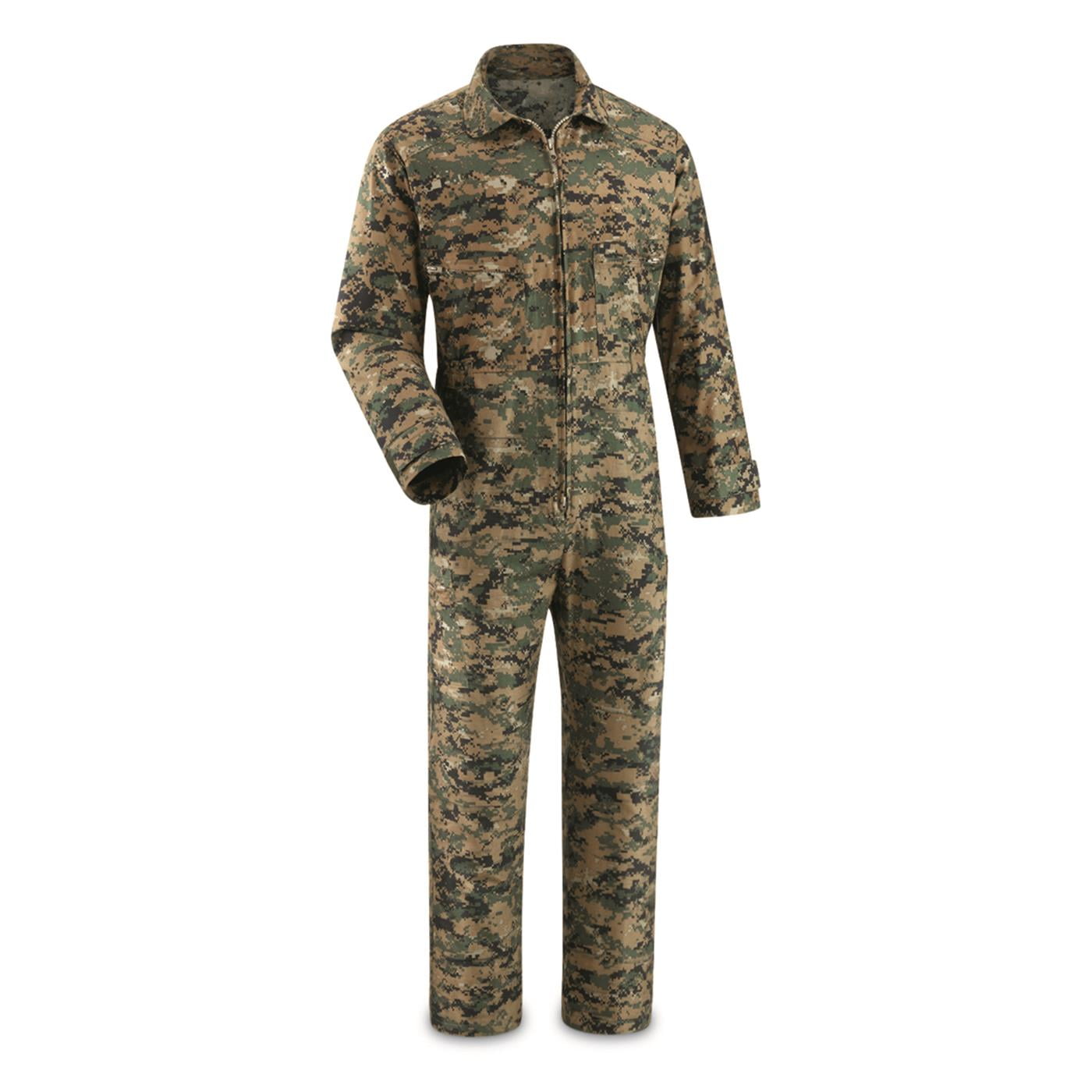 Brooklyn Armed Forces Heavyweight Coveralls, MARPAT Woodland Camo ...
