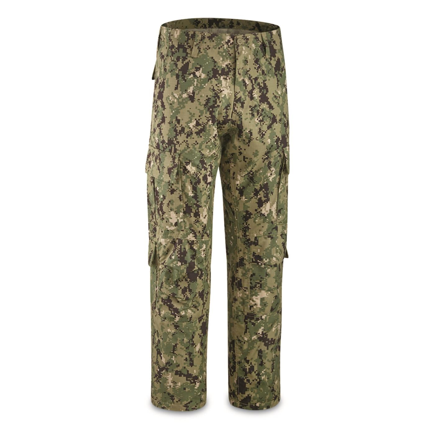 Brooklyn Armed Forces Heavyweight Ripstop BDU Pants, AOR Navy Digital Camo - Walmart.com