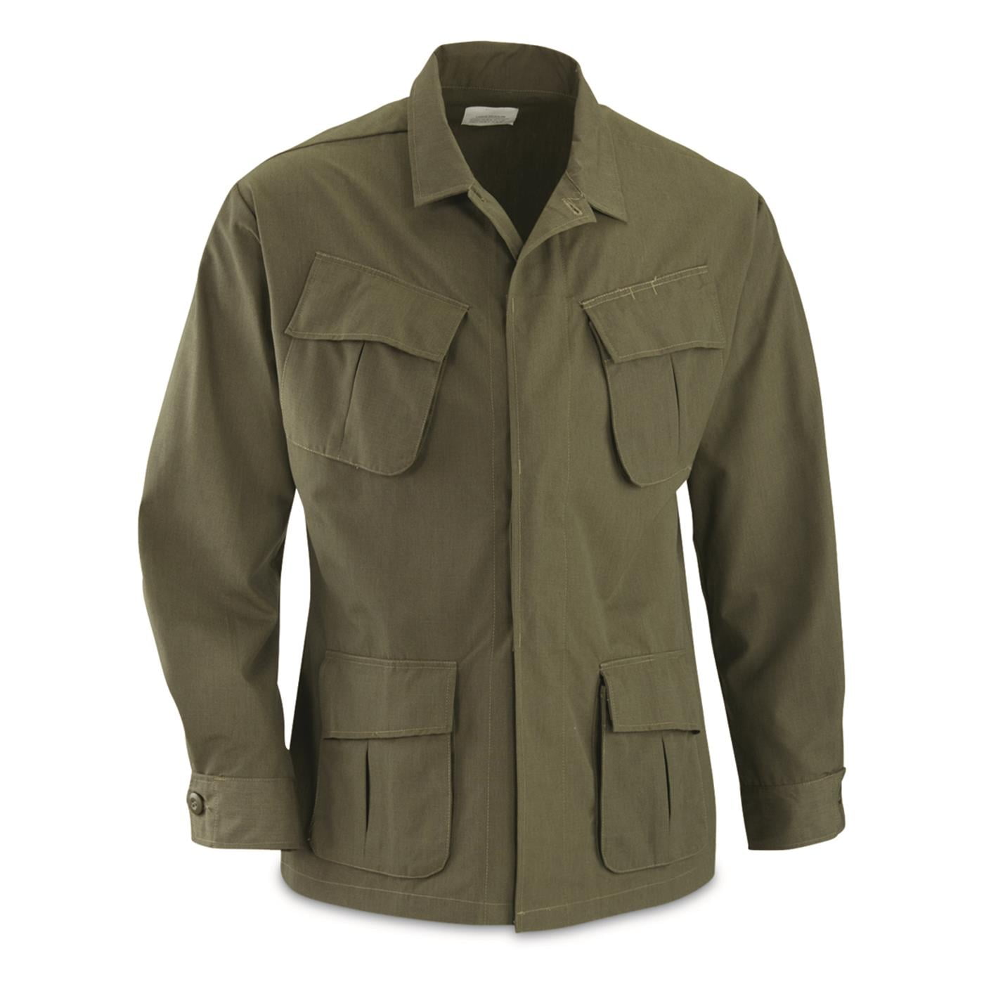 Brooklyn Armed Forces U.S. Military Style Vietnam Era BDU Jacket - Walmart.com