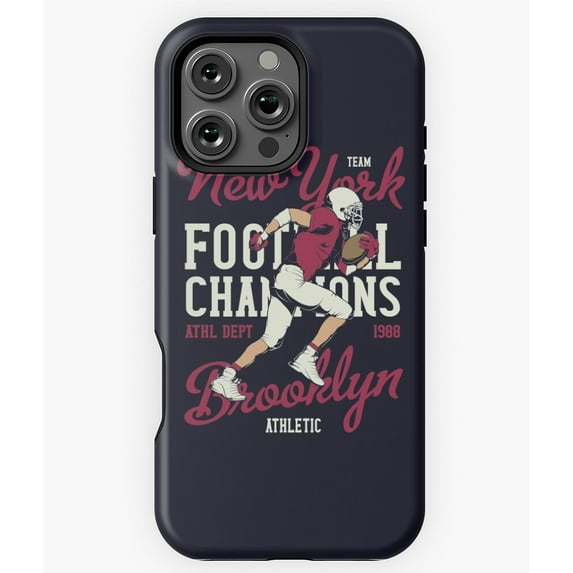 Brooklyn Athletics Football Champions Phone Case for iPhone 16 15 14 13 ...