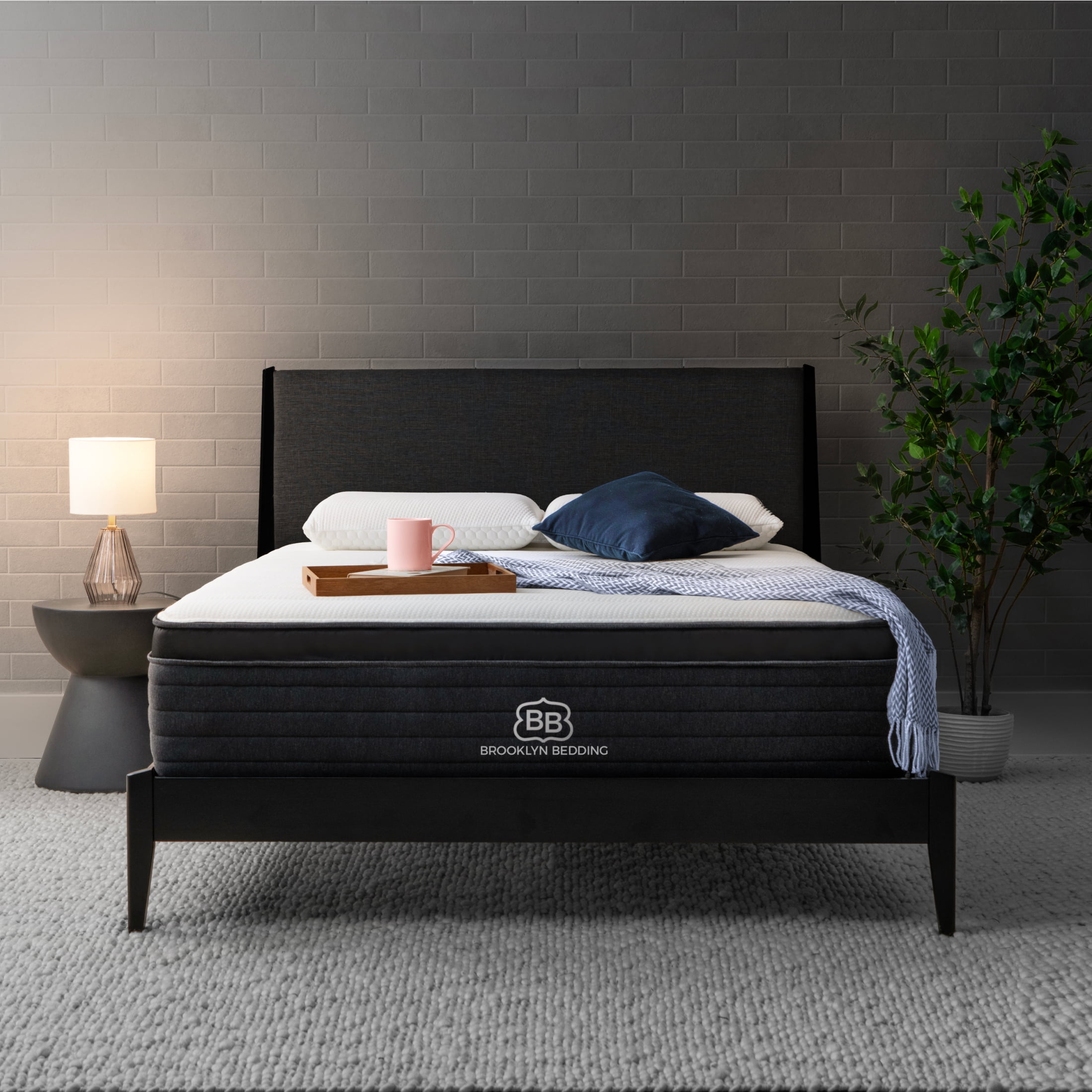 Brooklyn Bedding 14" Gel Memory Foam Hybrid Mattress in a Box, Full ...
