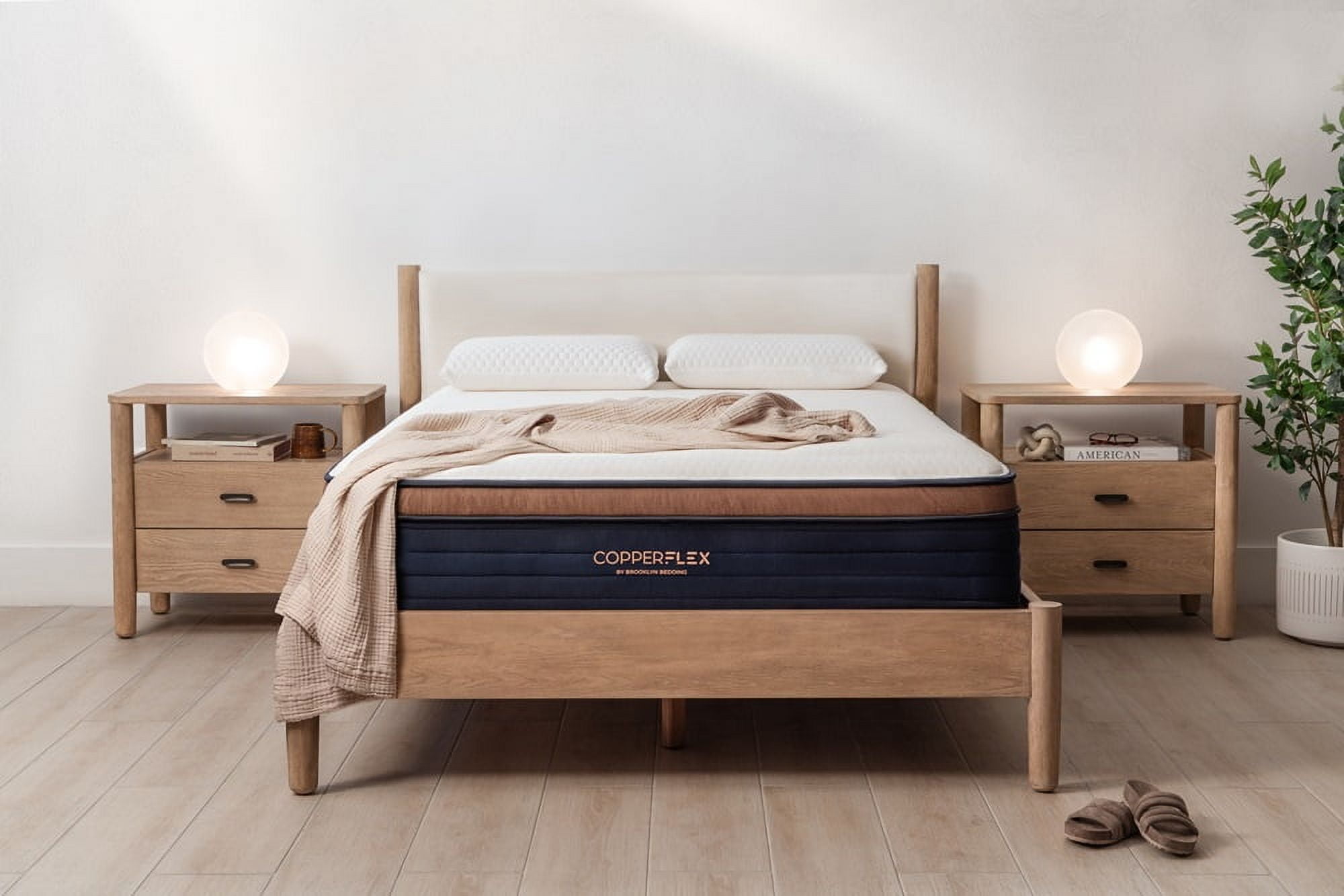 Brooklyn Bedding CopperFlex Pro 14" Foam Mattress with Zoned Foam ...