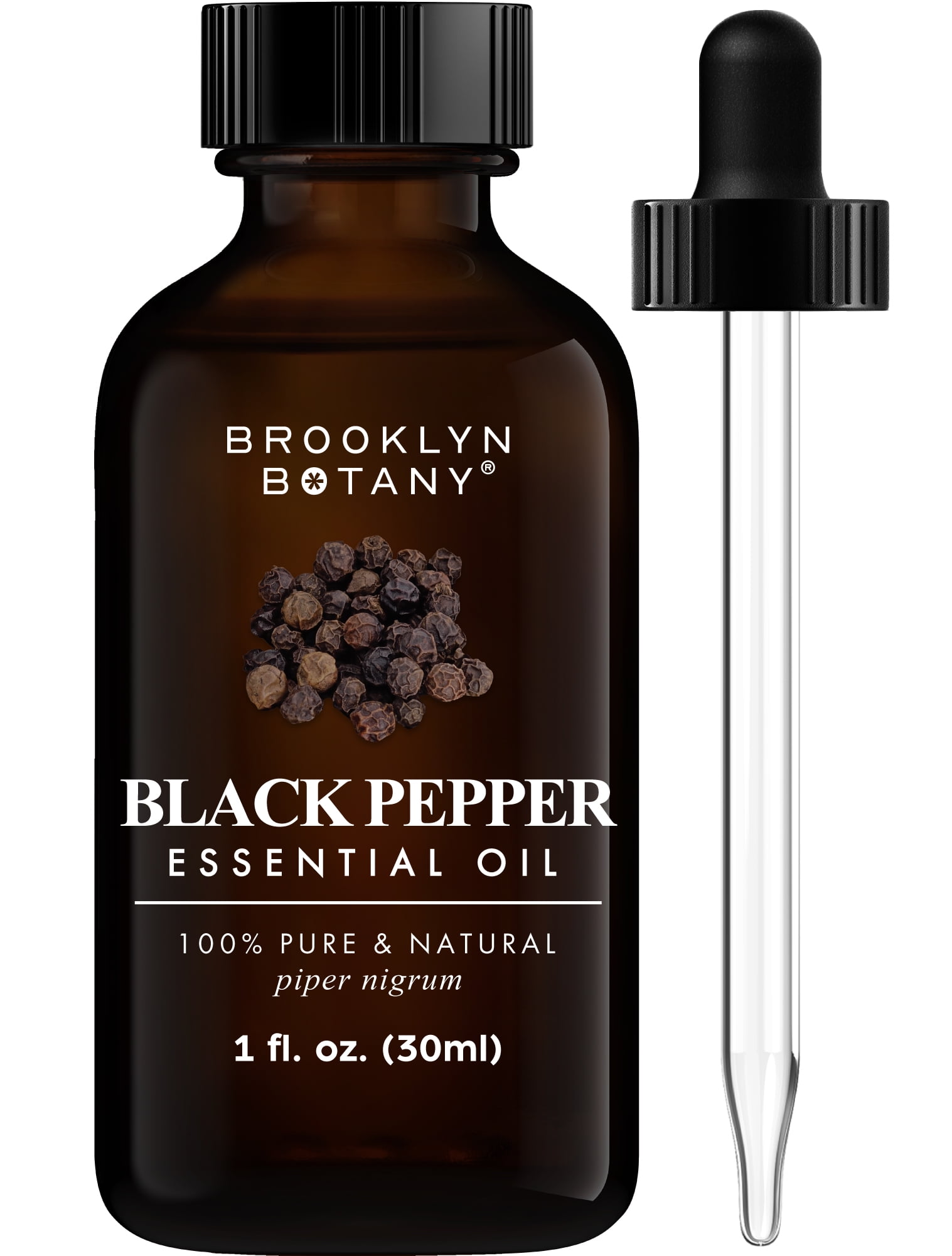 Brooklyn Botany Black Pepper Essential Oil - 100% Pure and Natural ...