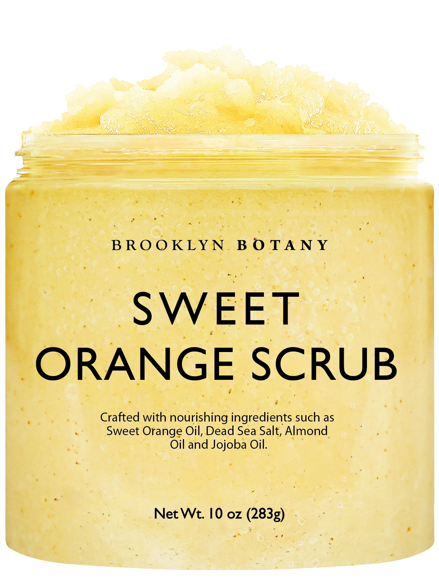 Brooklyn Botany Sweet Orange Body Scrub - Moisturizing and Exfoliating ...