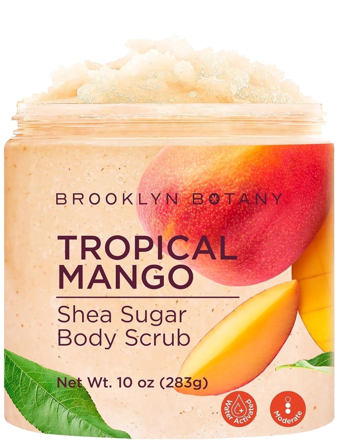 Brooklyn Botany Tropical Mango Shea Sugar Moisturizing Exfoliating Body ...