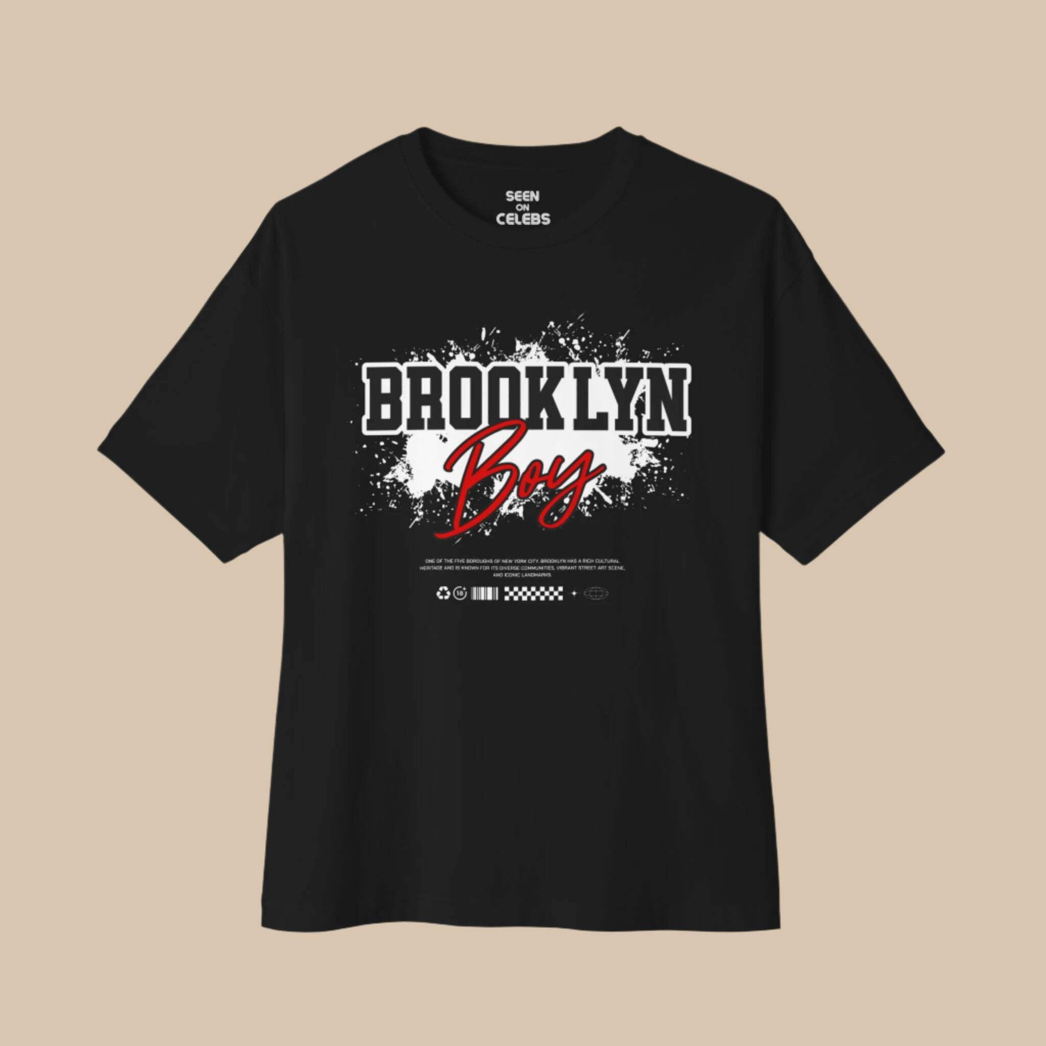 Brooklyn Boy New York City T-shirt | NYC Boroughs Hip Hop Rap Culture Tees | 2 Colors - Walmart.com