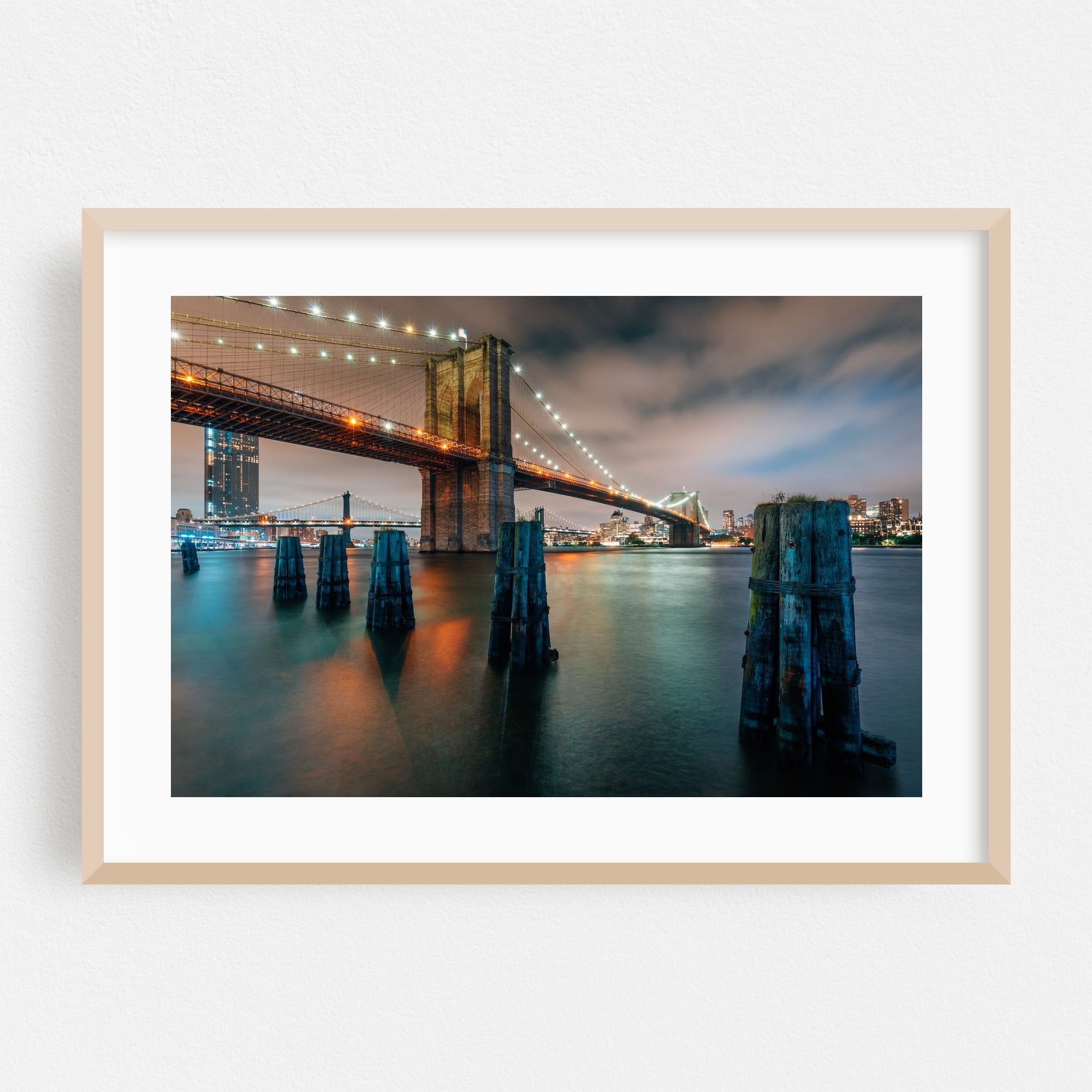 Brooklyn Bridge 01 - Manhattan New York Photography Bridge Cityscape ...