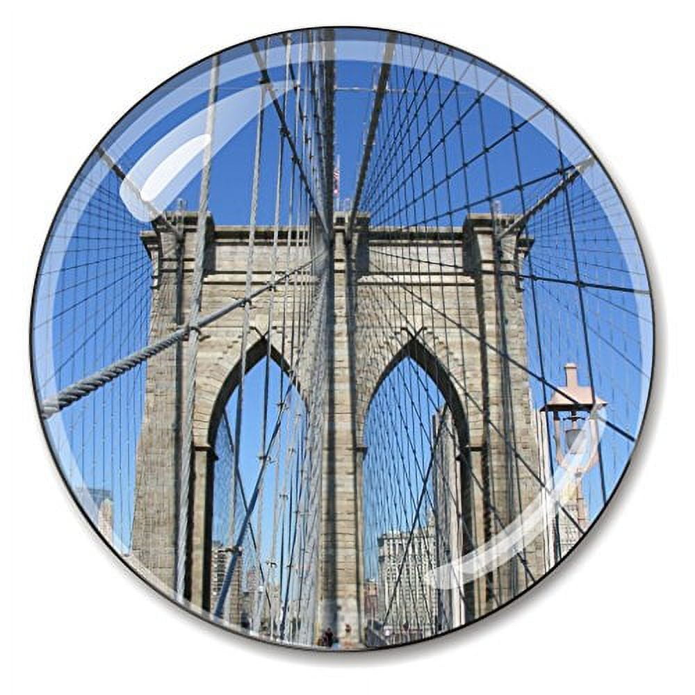 Brooklyn Bridge Paperweight Crystal 3 Inches New York City Business ...