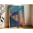 Brooklyn Bridge Sunrise Ligne Claire City Illustration with Clean Lines ...