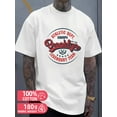 Brooklyn Champs Tee men's white 180G 100% Cotton Breathable fabric ...