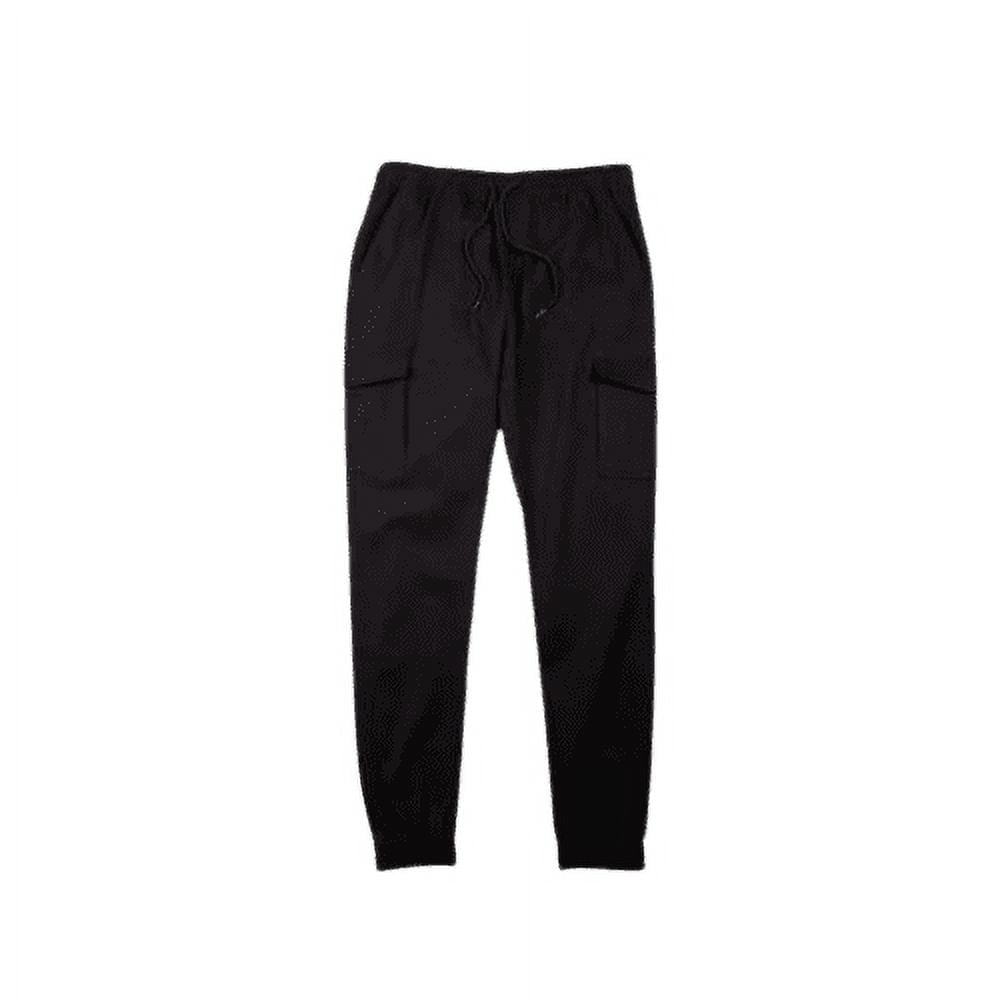 Brooklyn Cloth Cargo Pocket Twill Joggers, Black Color, Comfortable ...